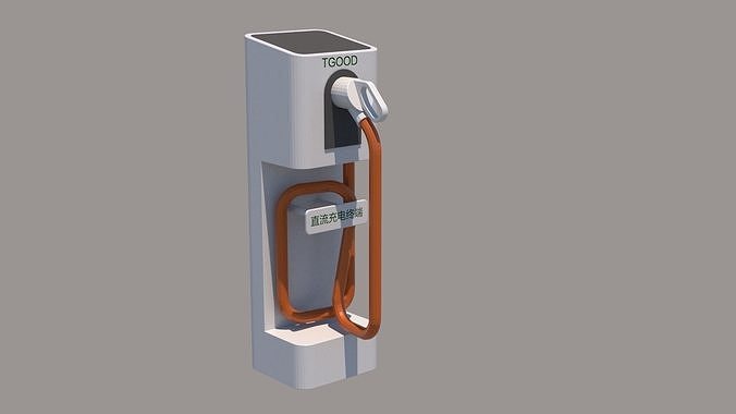 Charging station - Charging pile -EV- Car charger 3D model | CGTrader
