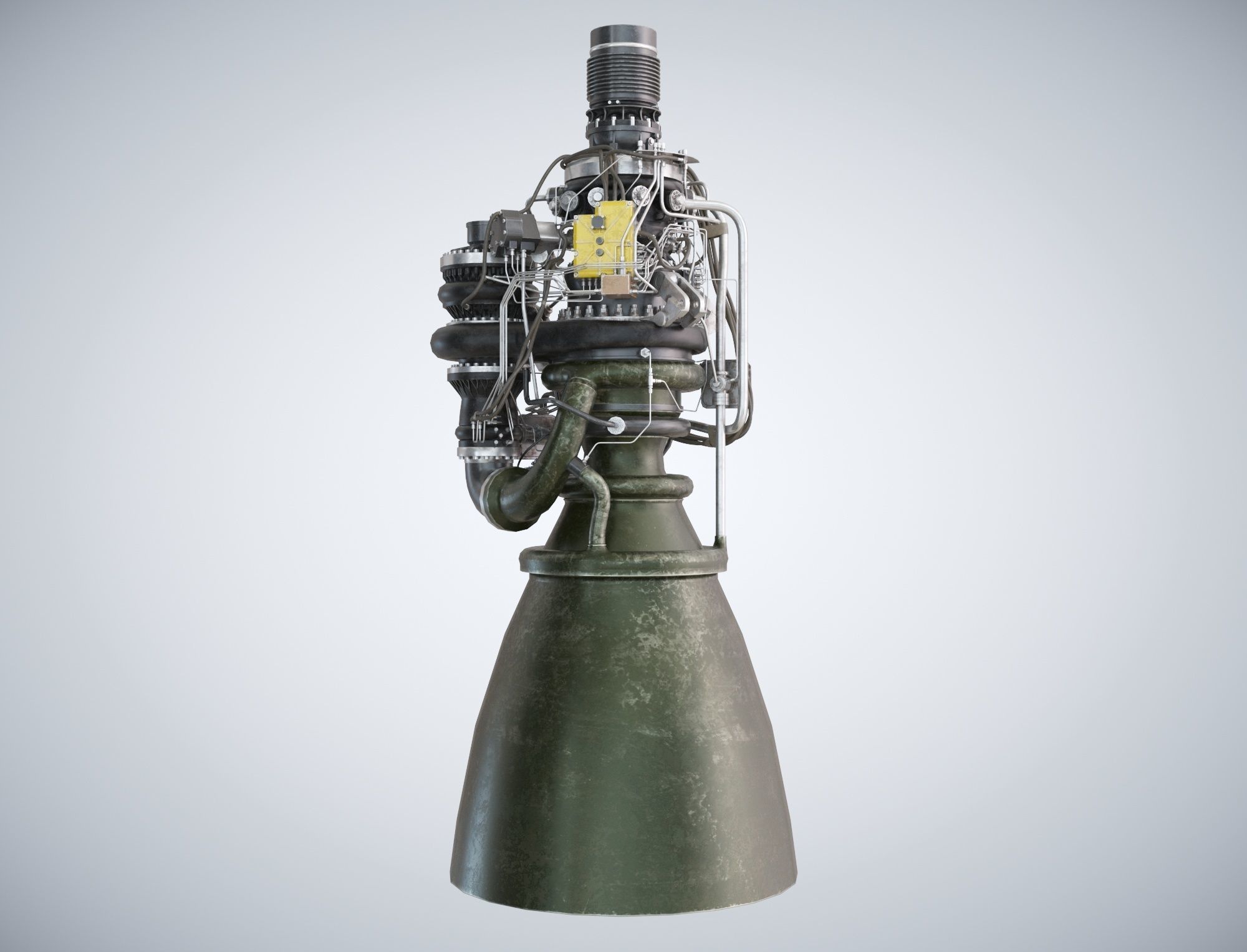 SpaceX Raptor 2 Engine 3D model | CGTrader