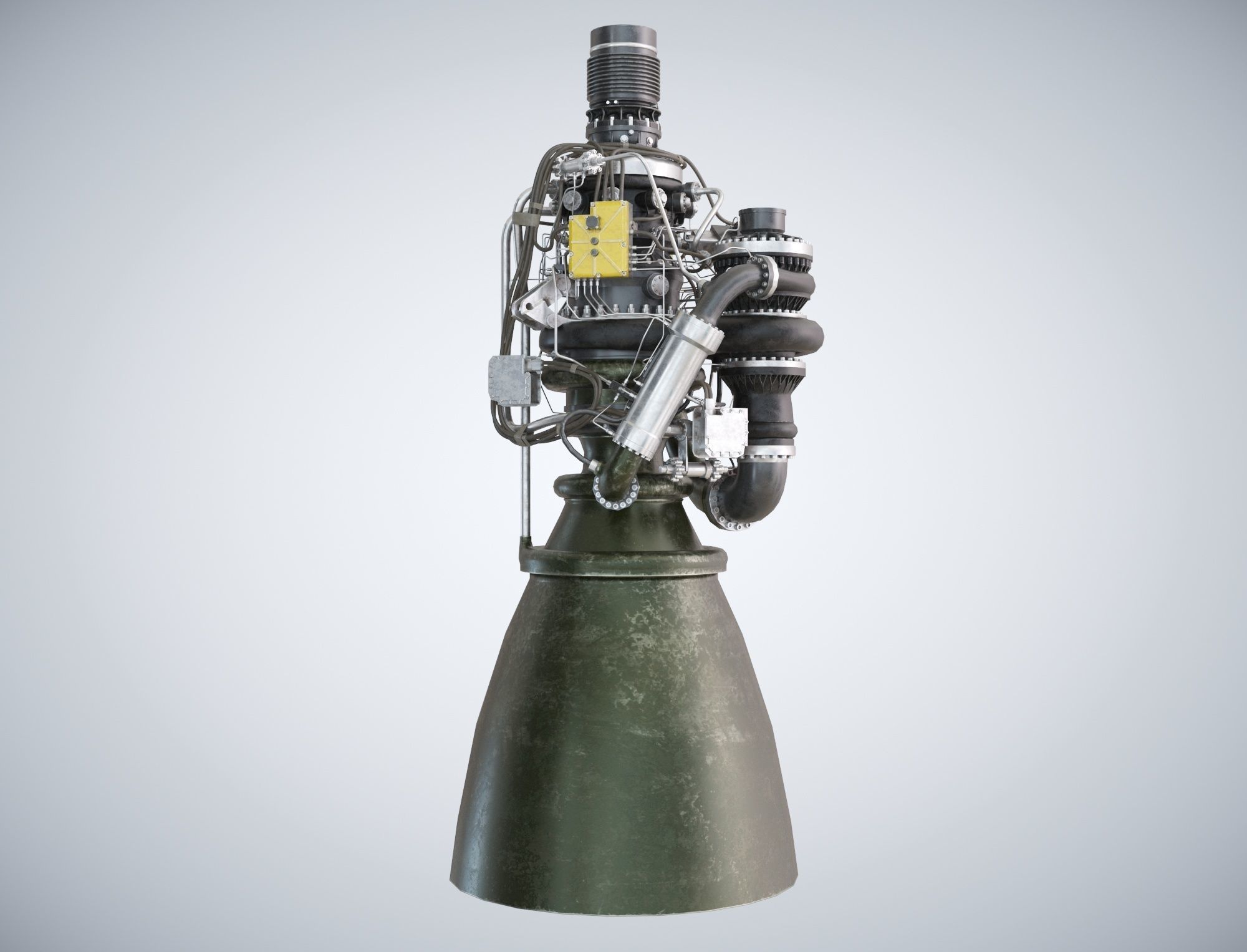 SpaceX Raptor 2 Engine 3D model | CGTrader