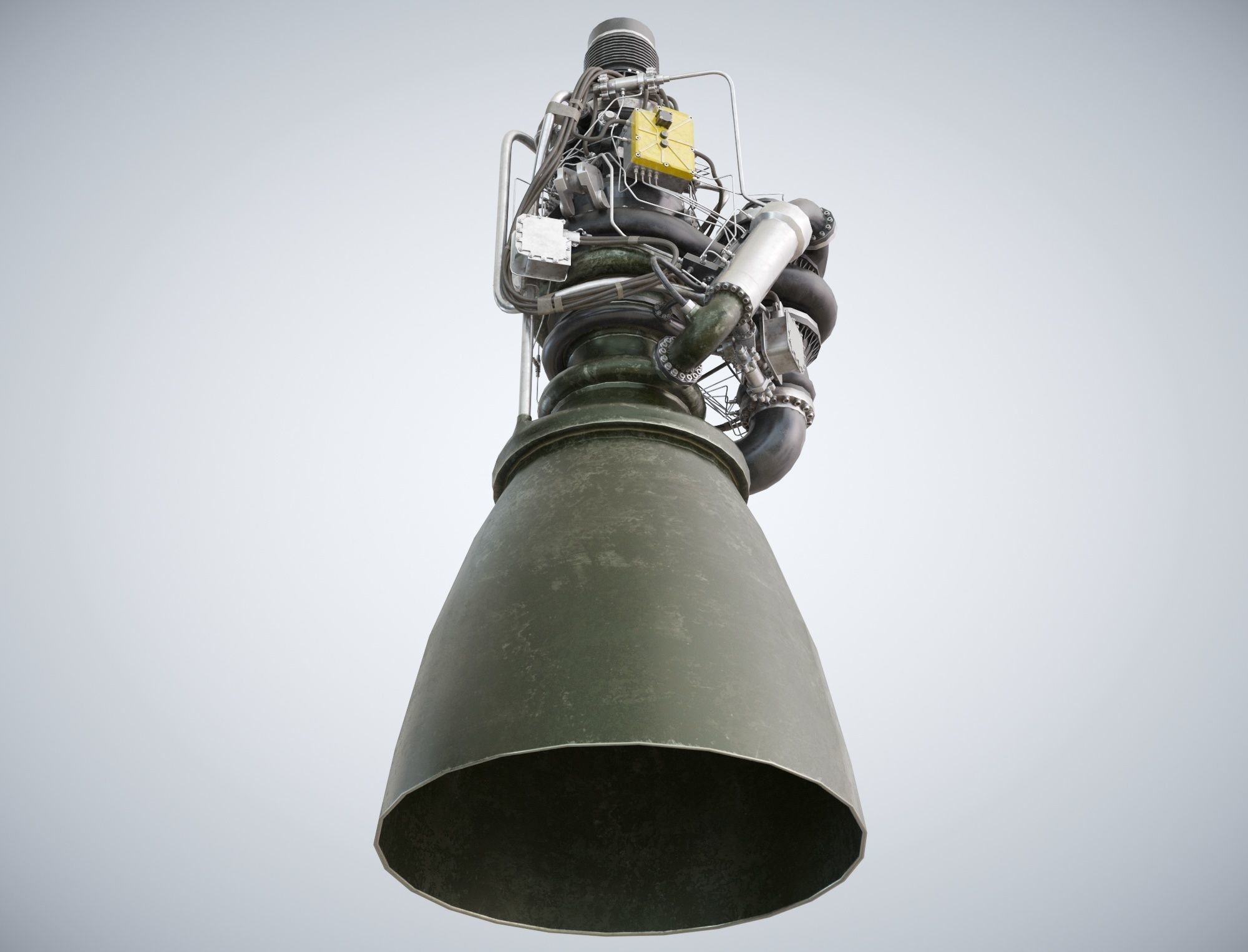 SpaceX Raptor 2 Engine 3D model | CGTrader