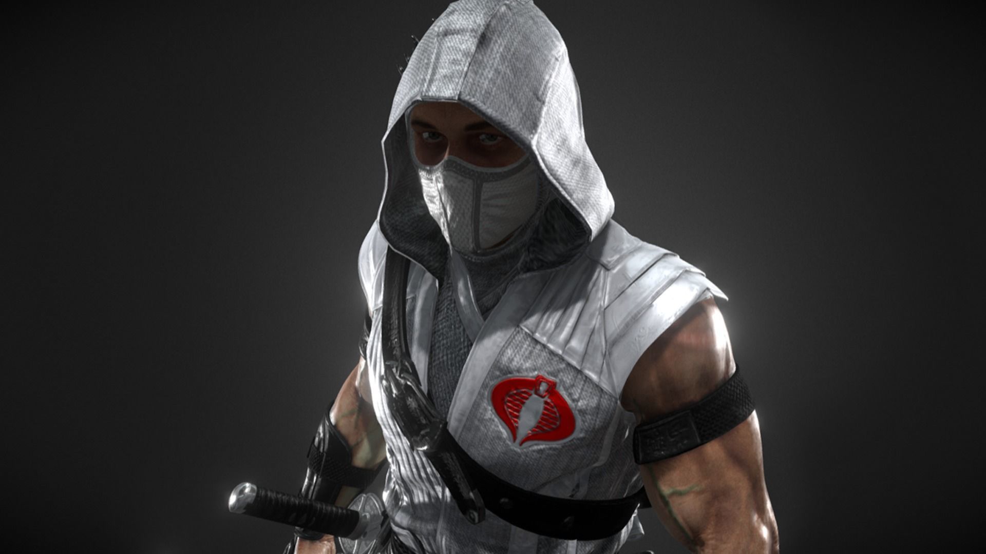 3D model Storm Ninja Warrior VR / AR / low-poly | CGTrader