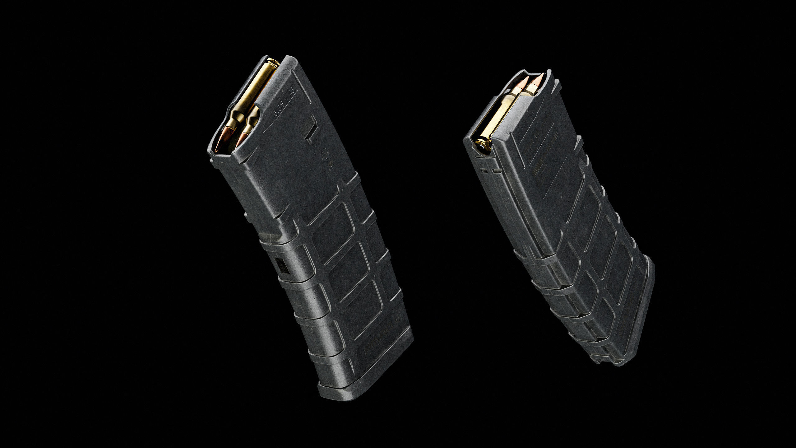 3D model Magpul AR PMAG Gen2 VR / AR / low-poly | CGTrader