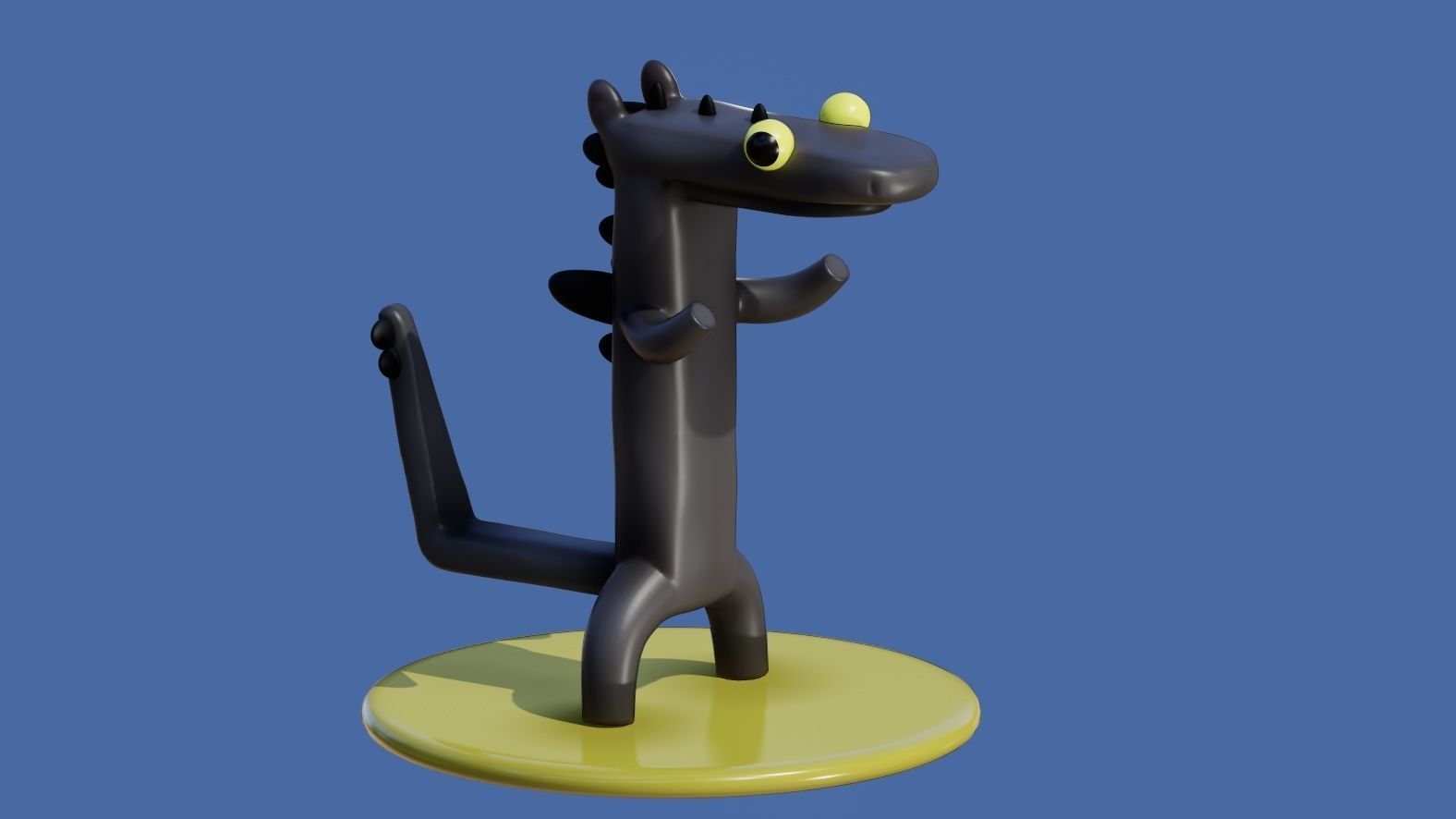 Toothless Dance Meme 3D model 3D printable | CGTrader