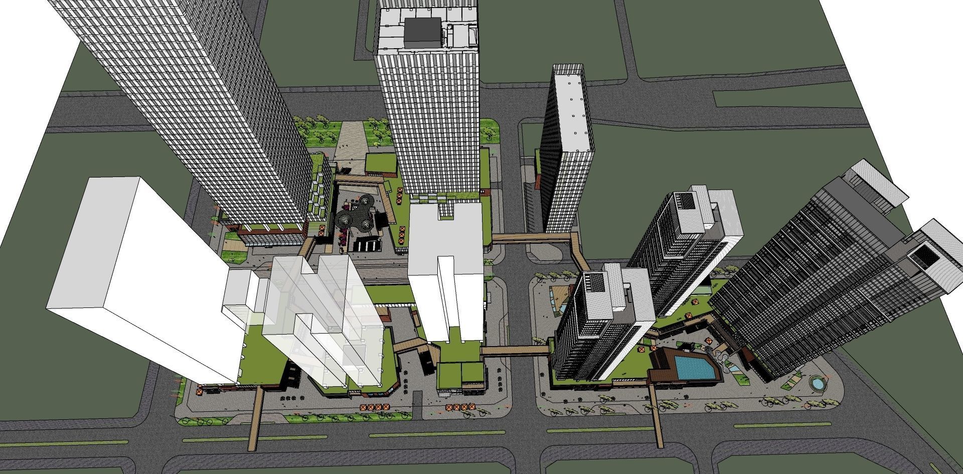 high-rise apartment building 3D model 3D model | CGTrader