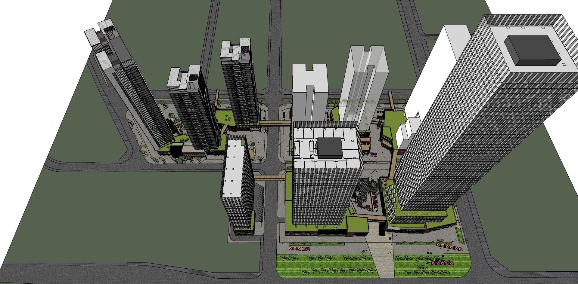 high-rise apartment building 3D model 3D model | CGTrader