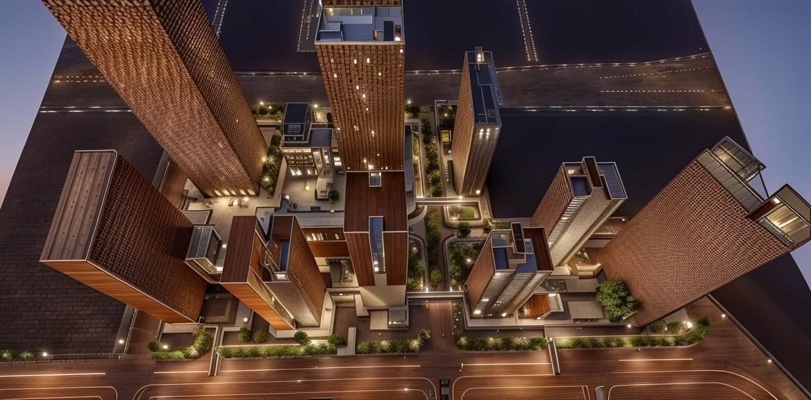 high-rise apartment building 3D model 3D model | CGTrader