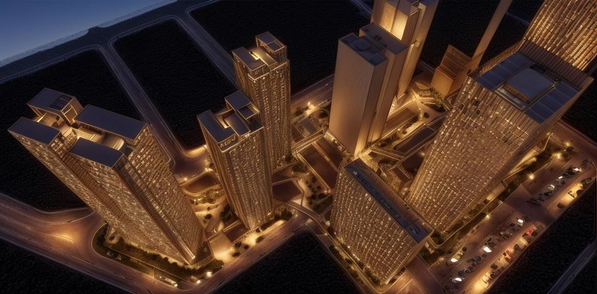 high-rise apartment building 3D model 3D model | CGTrader