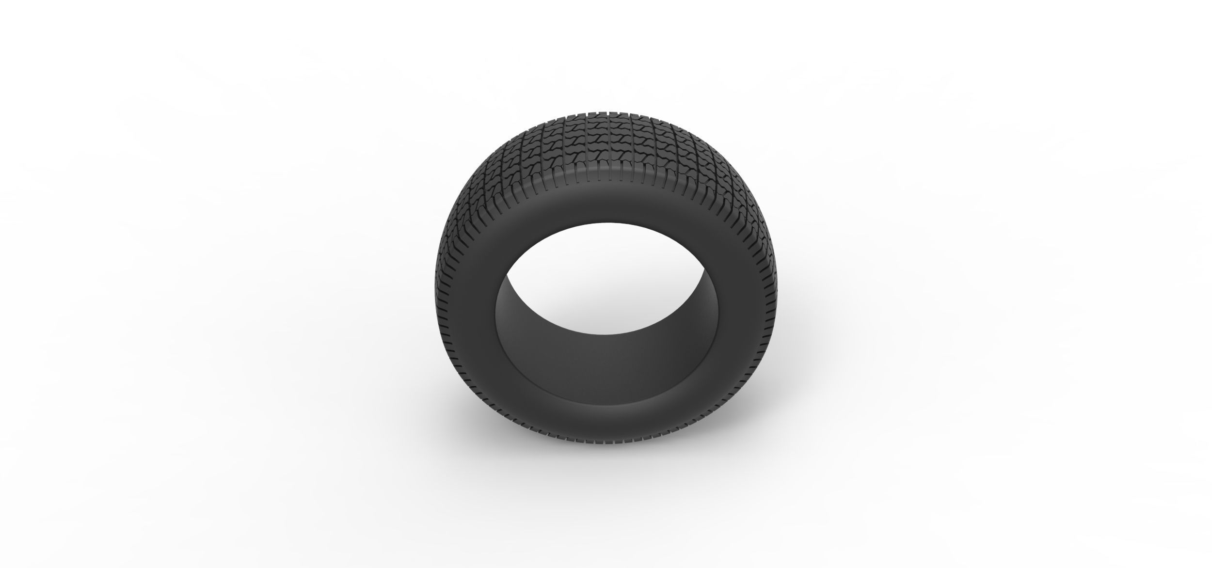 Tire of Dirt Modified stock car V4 Scale 1 to 25 3D model 3D printable ...
