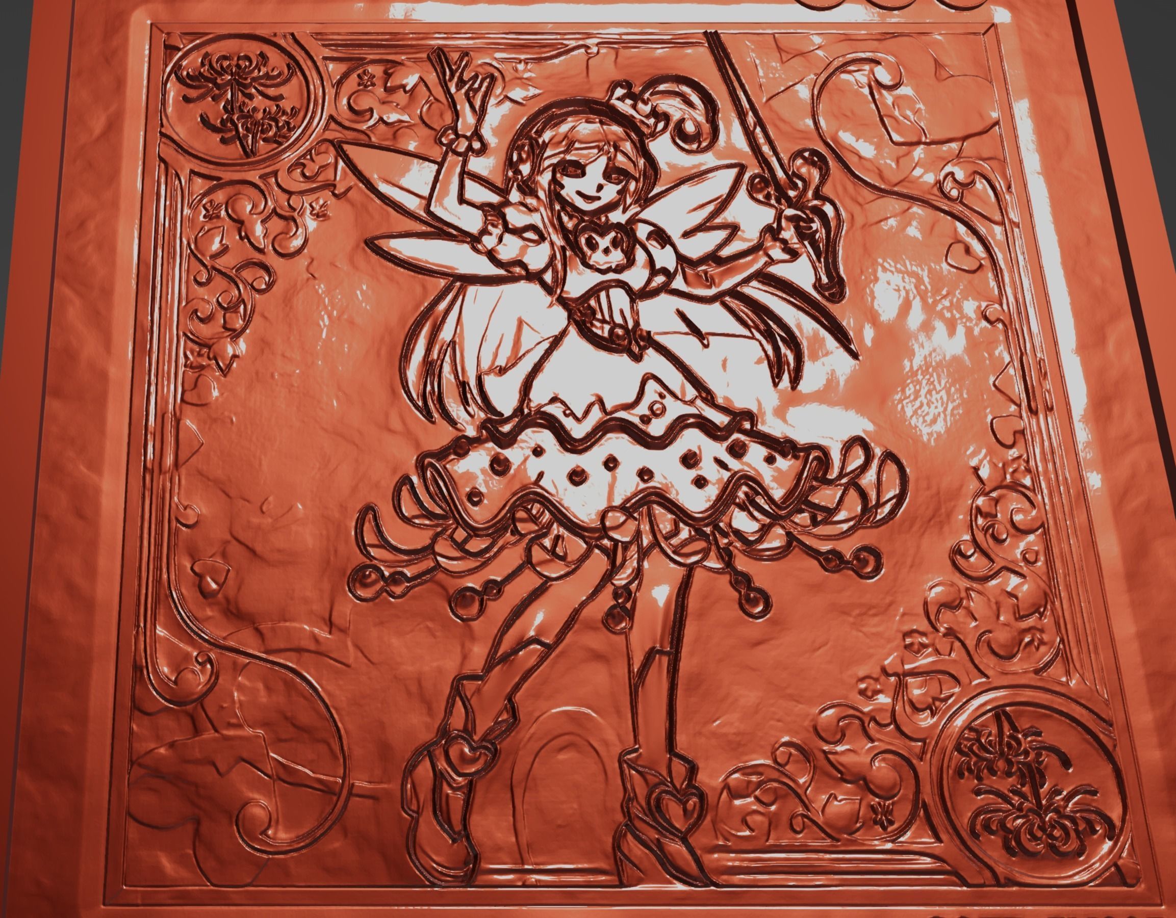 TRICKSTAR LYCORIS - YUGIOH 3D model 3D printable | CGTrader