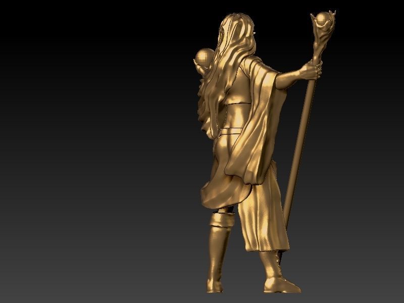 MISS ELVEN 3D model 3D printable | CGTrader