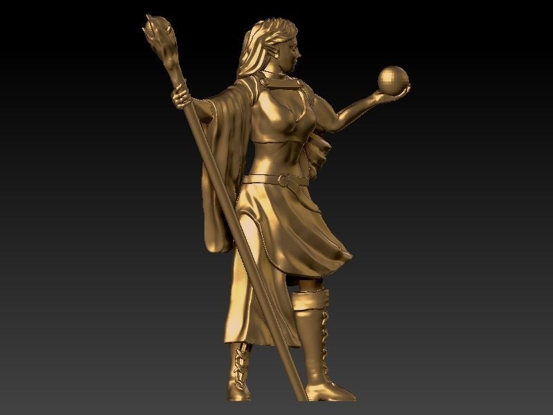 MISS ELVEN 3D model 3D printable | CGTrader