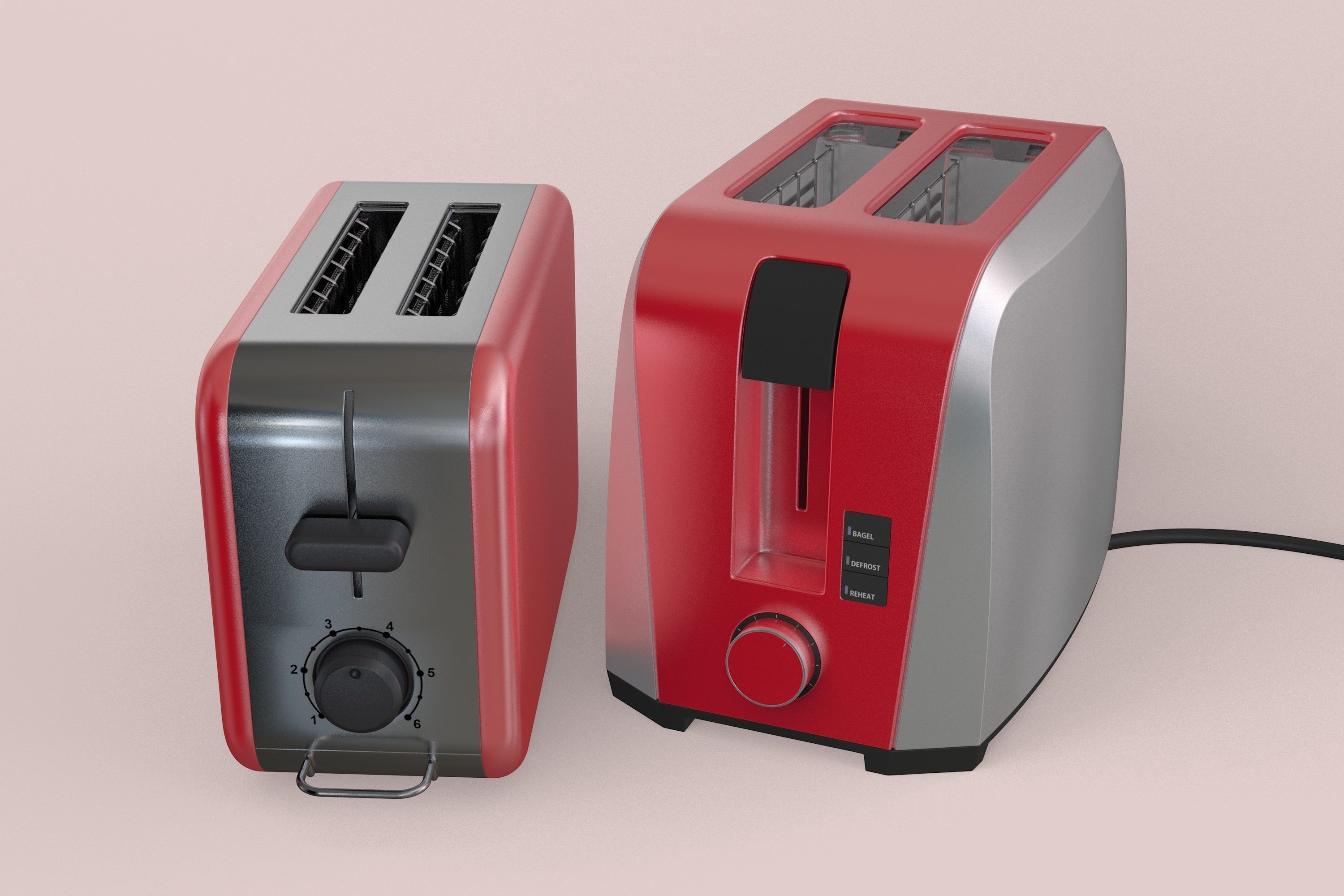 Toasters 3D model | CGTrader