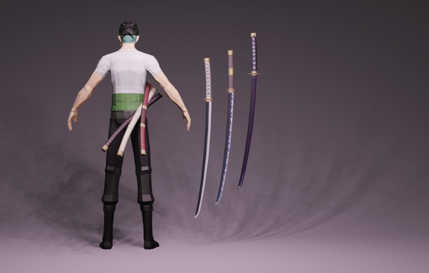 Anime Character - 1P Roronoa Zoro 3D model | CGTrader