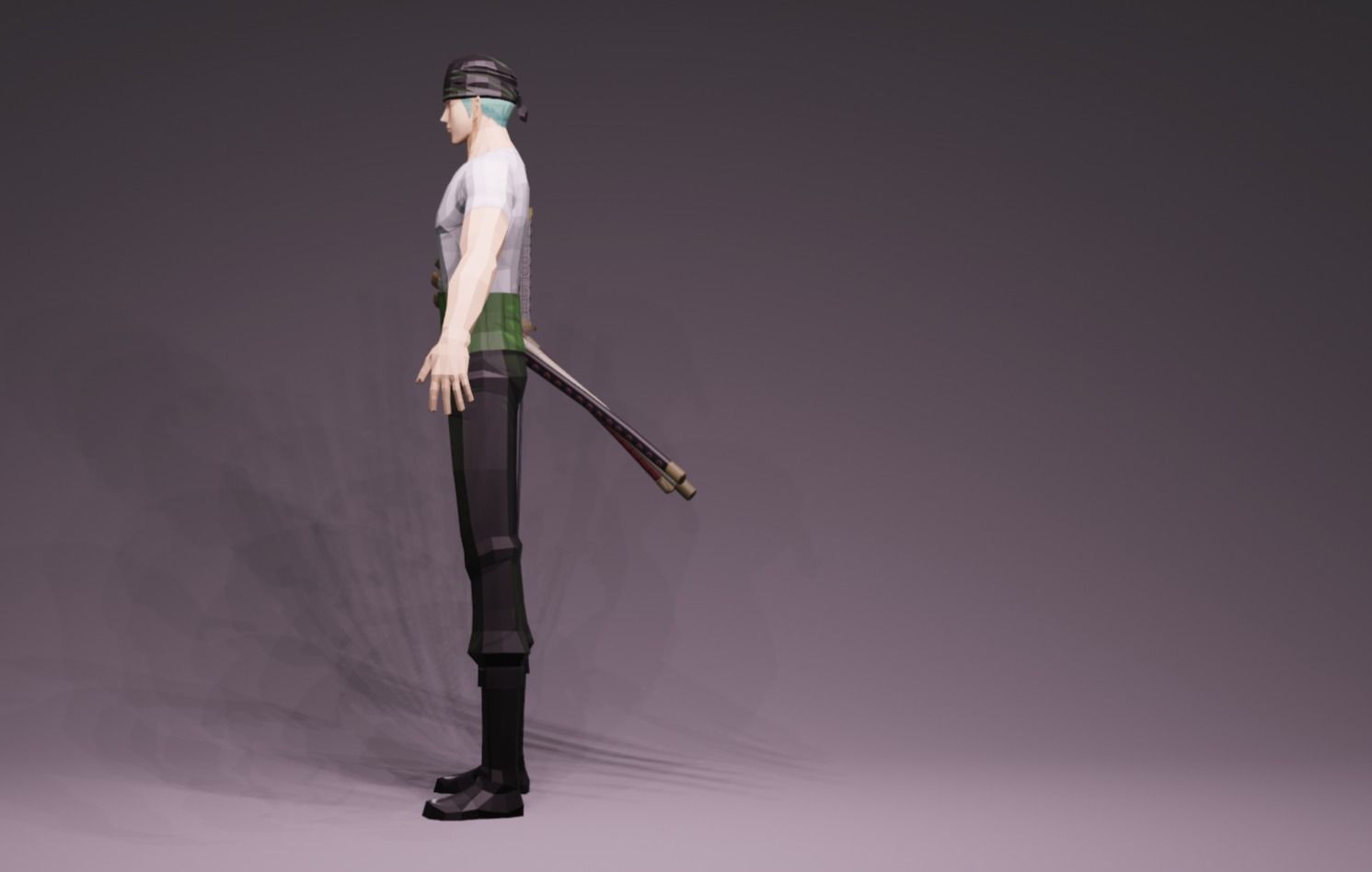 Anime Character - 1P Roronoa Zoro 3D model | CGTrader