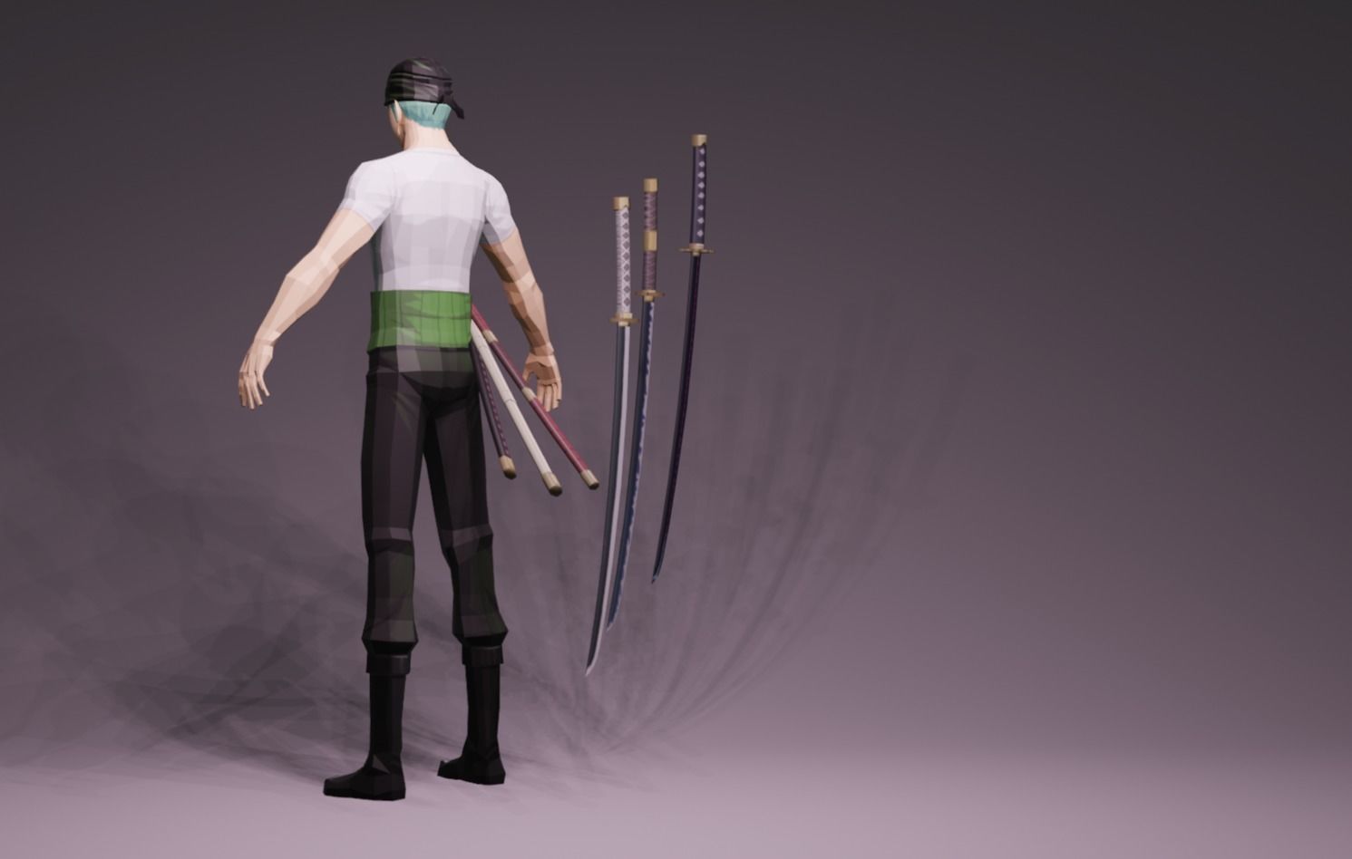 Anime Character - 1P Roronoa Zoro 3D model | CGTrader