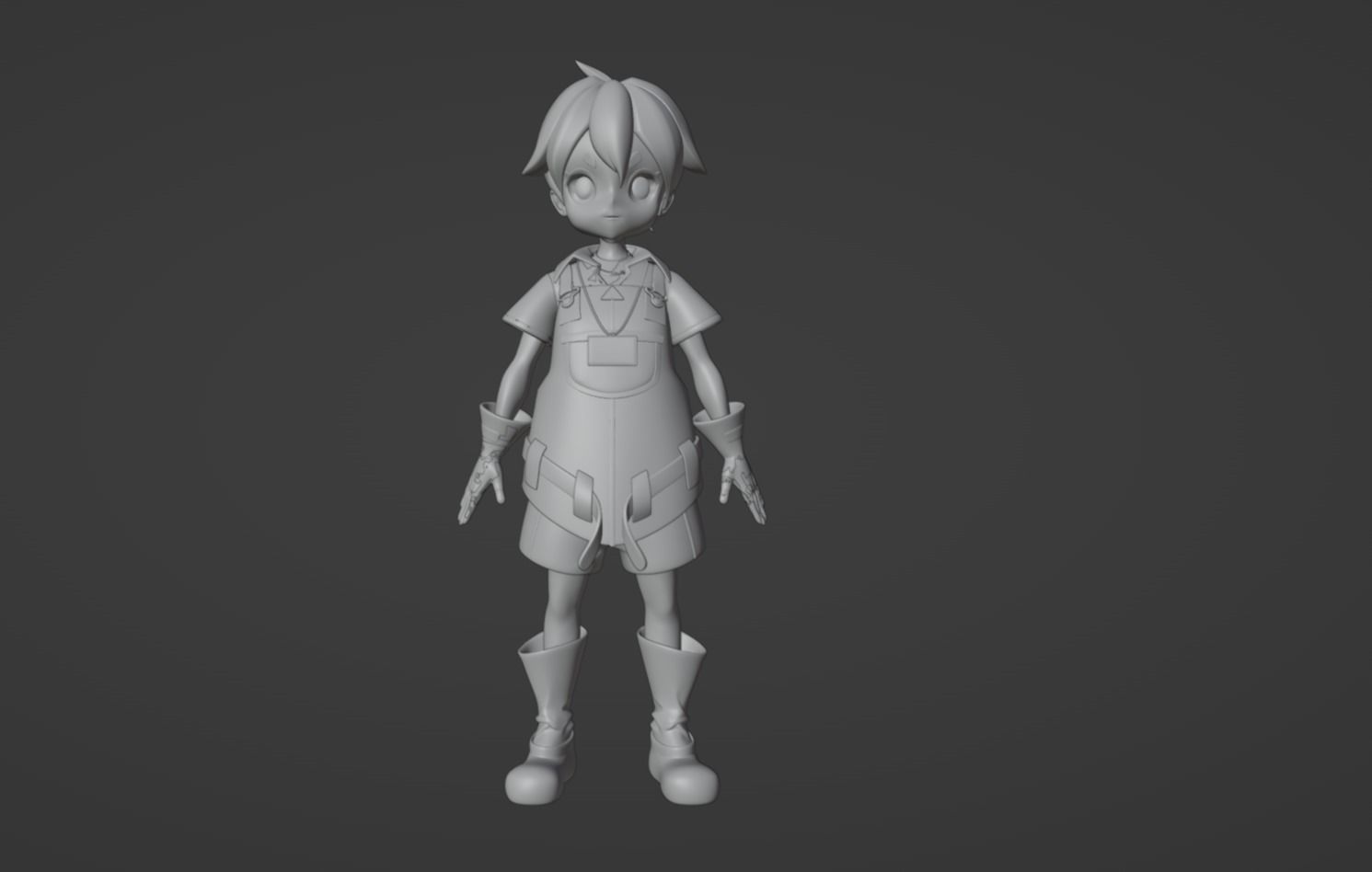 Anime Character - Unique 38 hp 3D model | CGTrader
