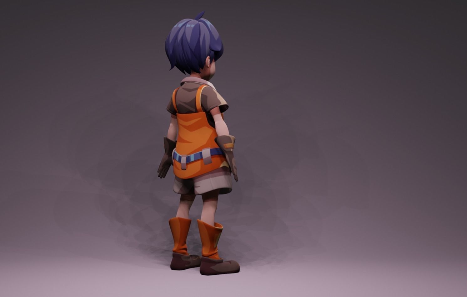 Anime Character - Unique 38 hp 3D model | CGTrader