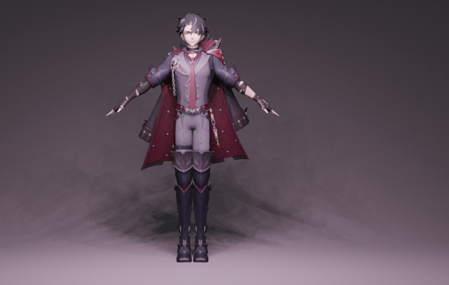 Anime Character - Wriothesley 3D model | CGTrader