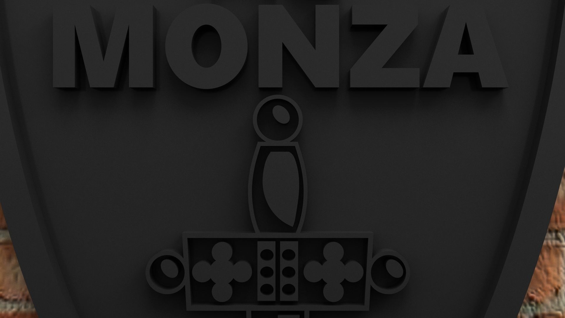 AC Monza Logo 3D model 3D printable | CGTrader