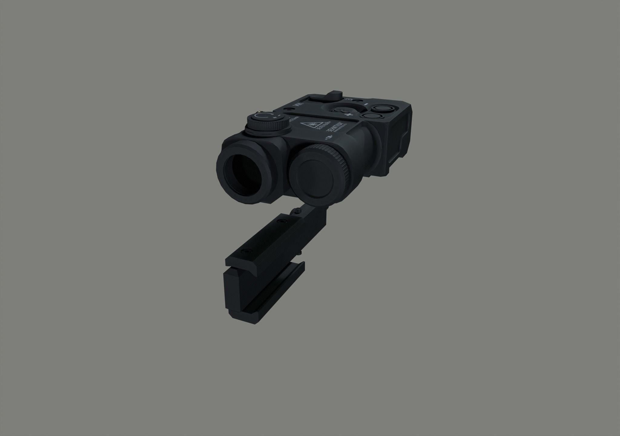 3D model Zenit Perst 4 tactical laser VR / AR / low-poly | CGTrader