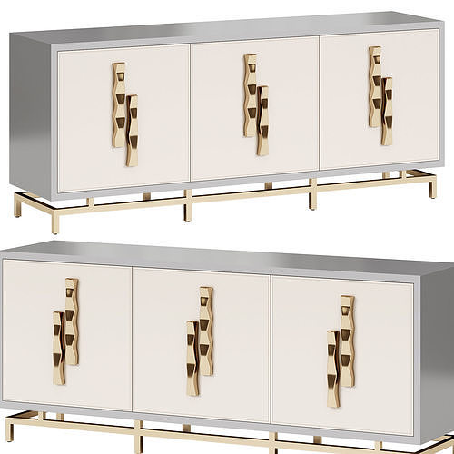 AMBELLA Origami Console 3D model | CGTrader