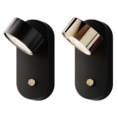 WI4-AB-1OV-2-D2W Wall lamp from Mawa Design 3D model | CGTrader