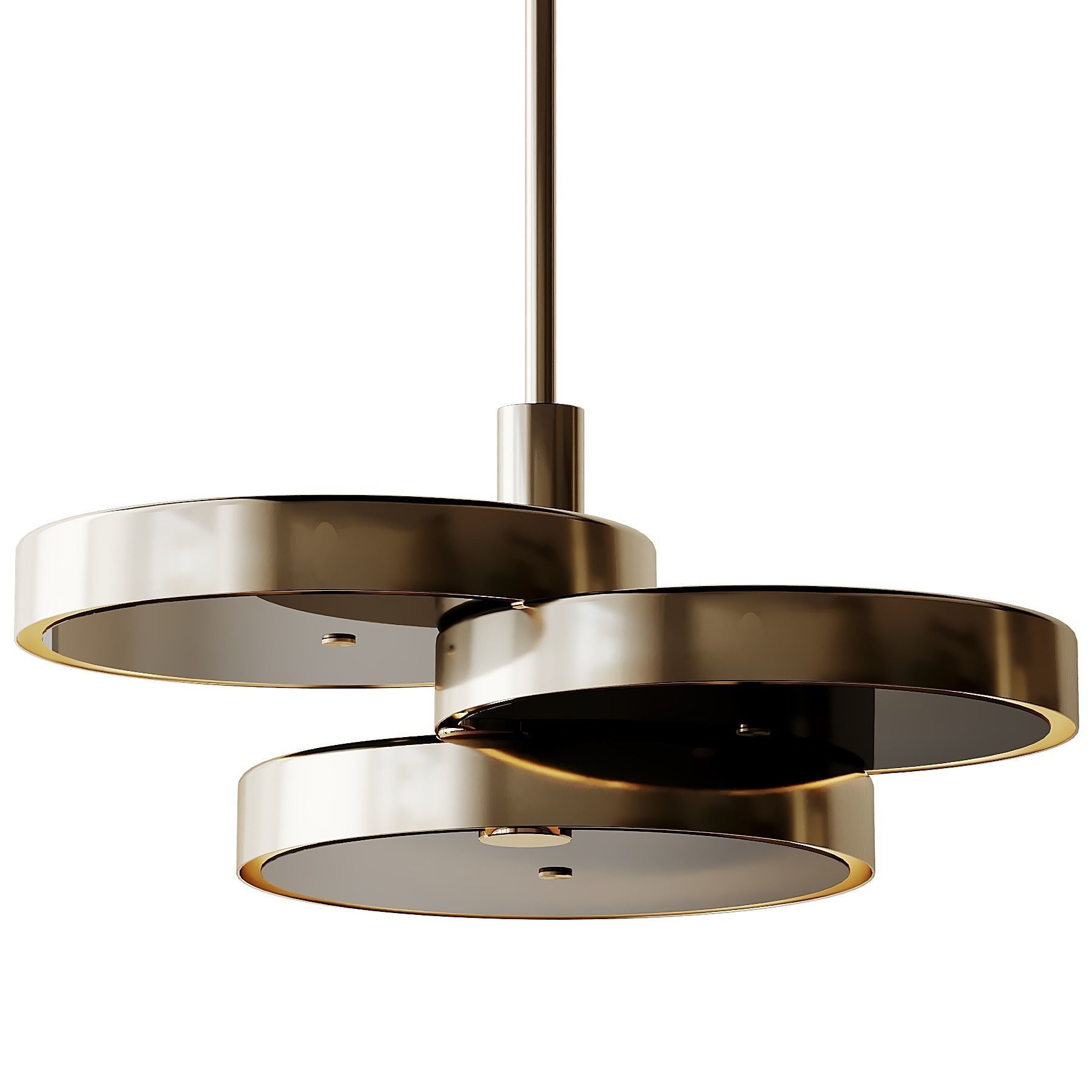 TRIARC Pendant Light from Bert Frank 3D model | CGTrader