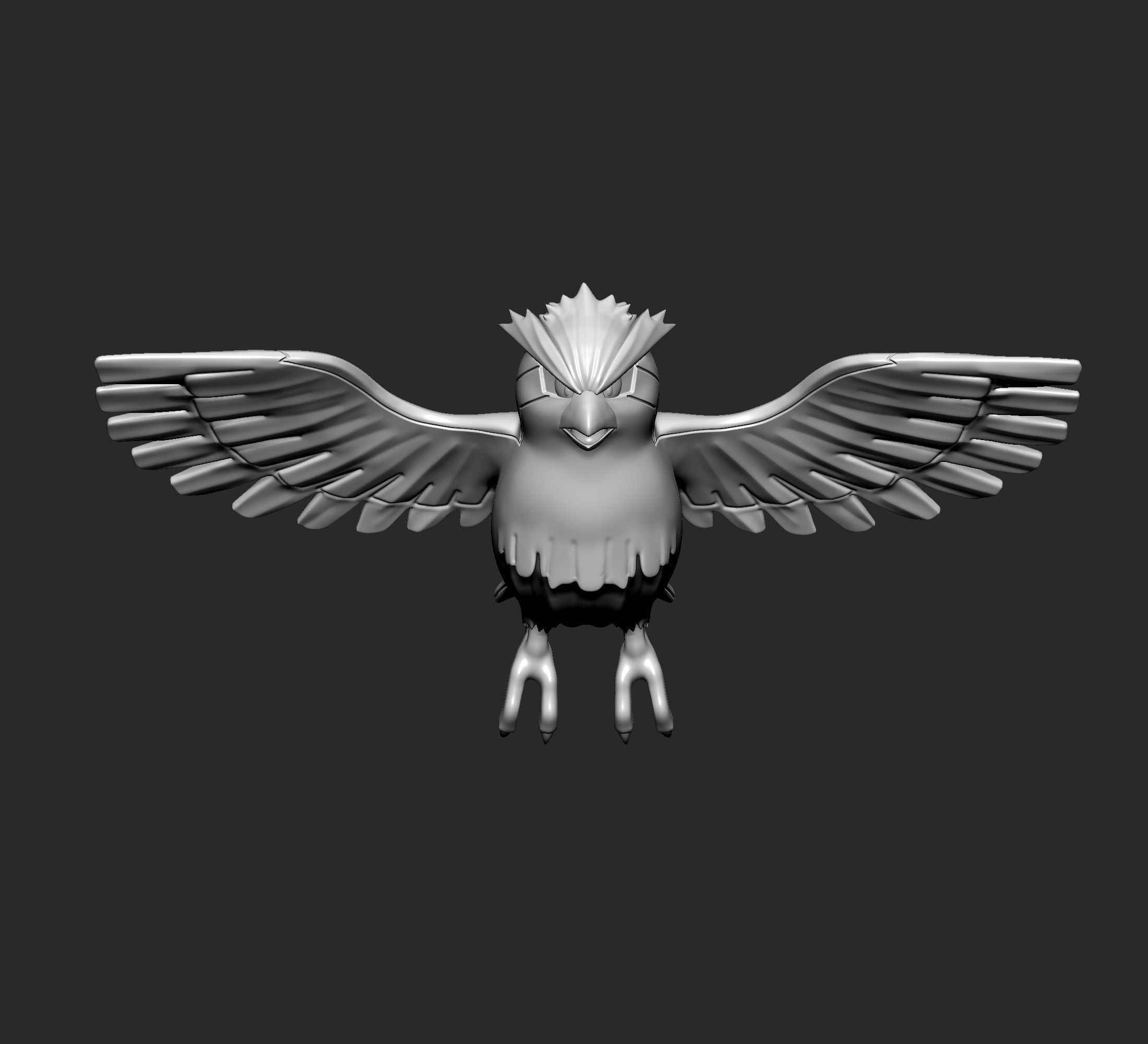 Pokemon - Pidgey with 2 poses 3D model 3D printable | CGTrader