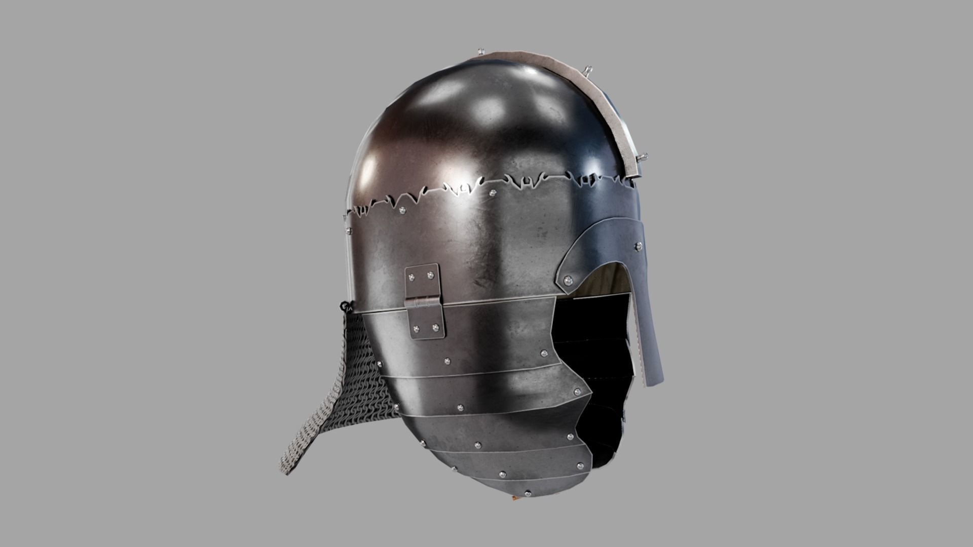 3D model Biberwier - Fernpass Helmet VR / AR / low-poly | CGTrader