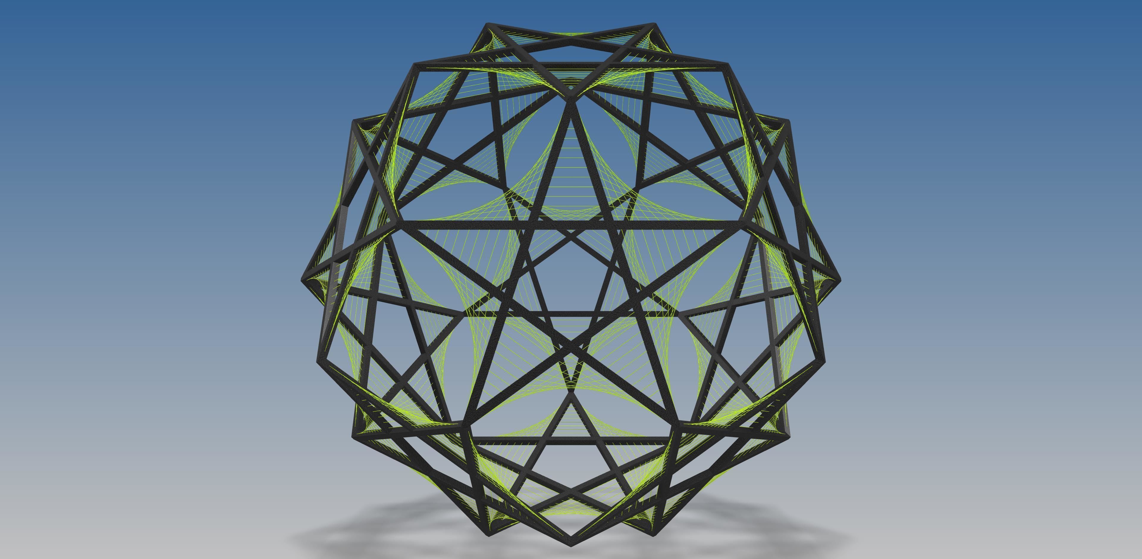 Dodeka dodecahedron 3D model 3D printable | CGTrader