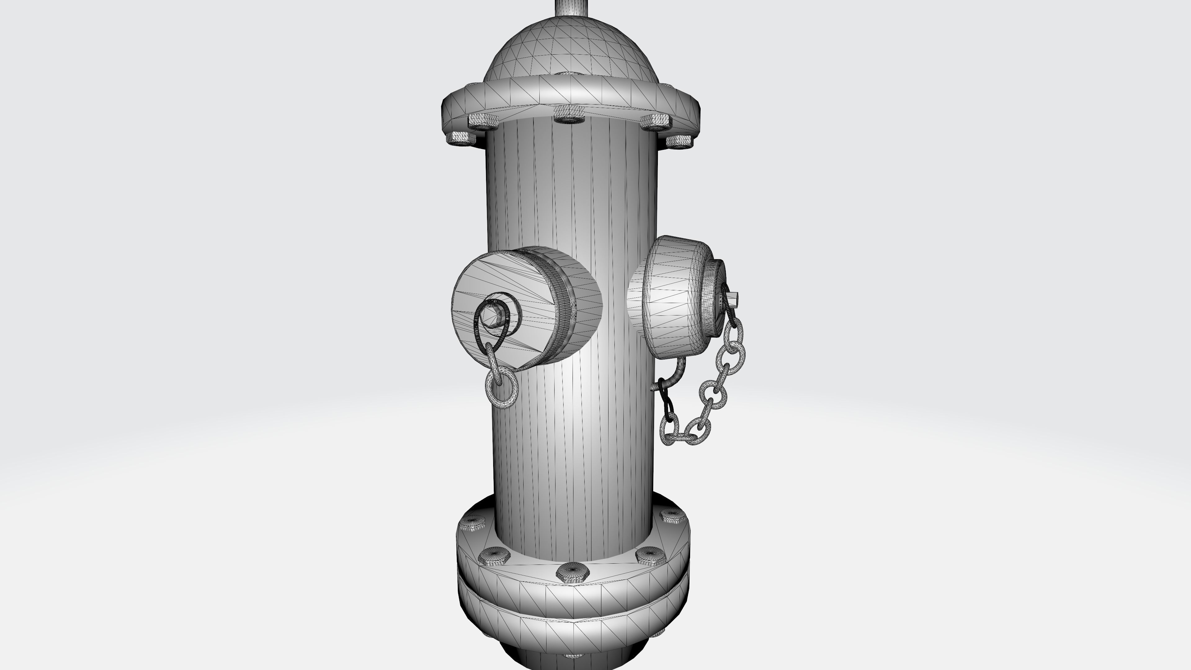 Hidrante 3D render 3D model | CGTrader