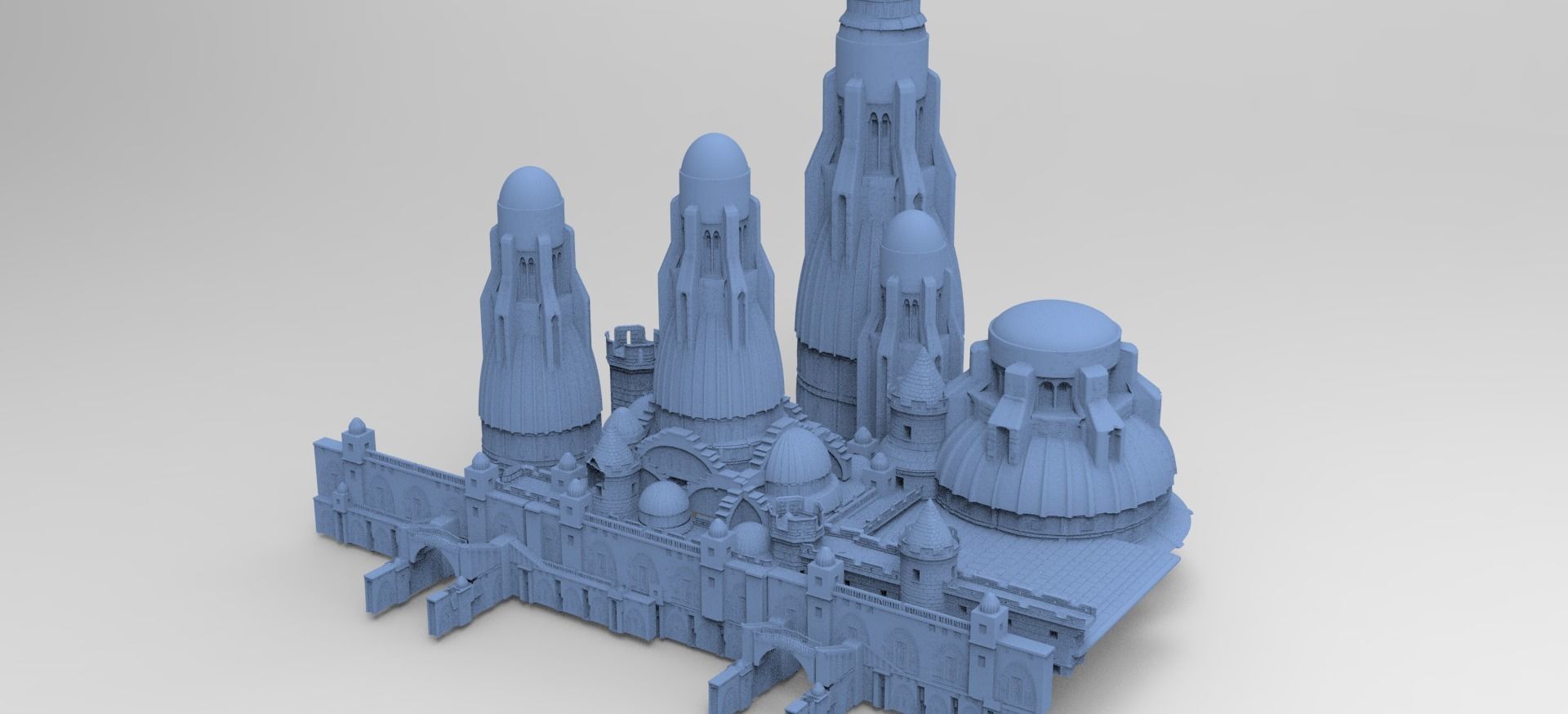 Arabian Sea fort 3D model | CGTrader