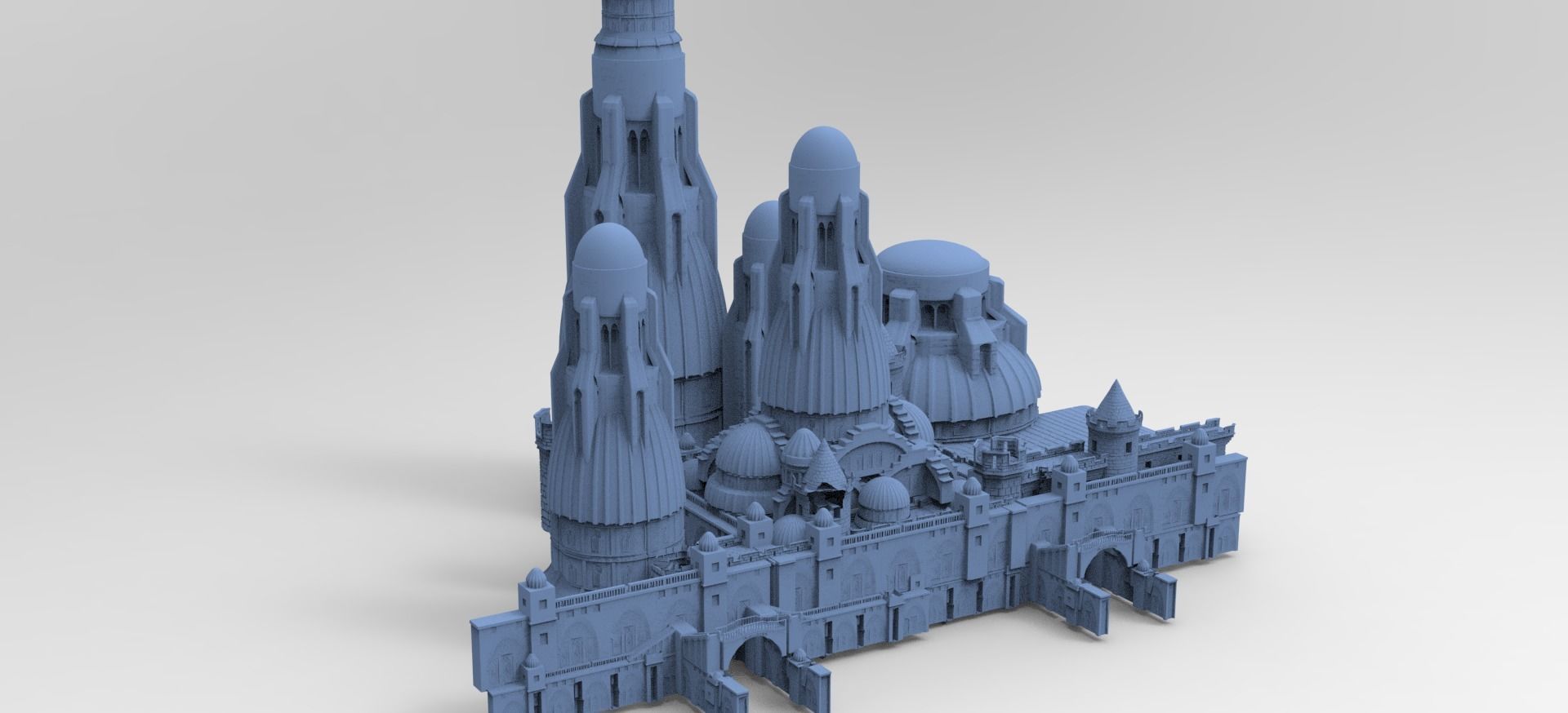 Arabian Sea fort 3D model | CGTrader