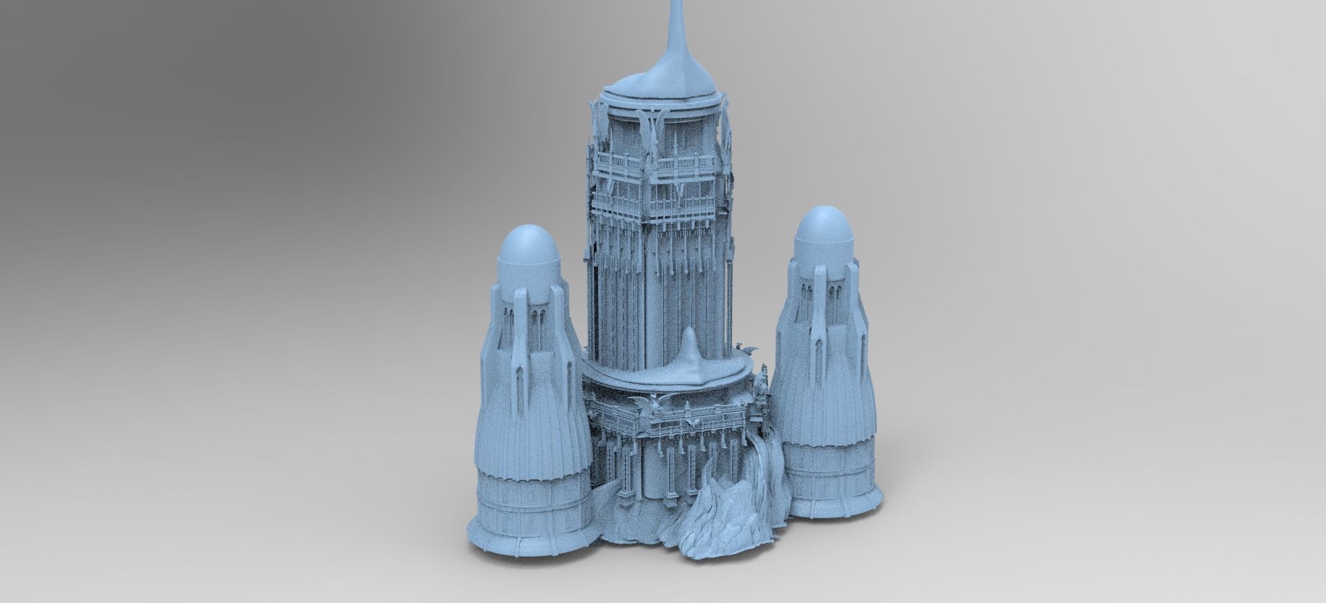 Arabian Sea Tower Sinbad watchtower 3D model | CGTrader