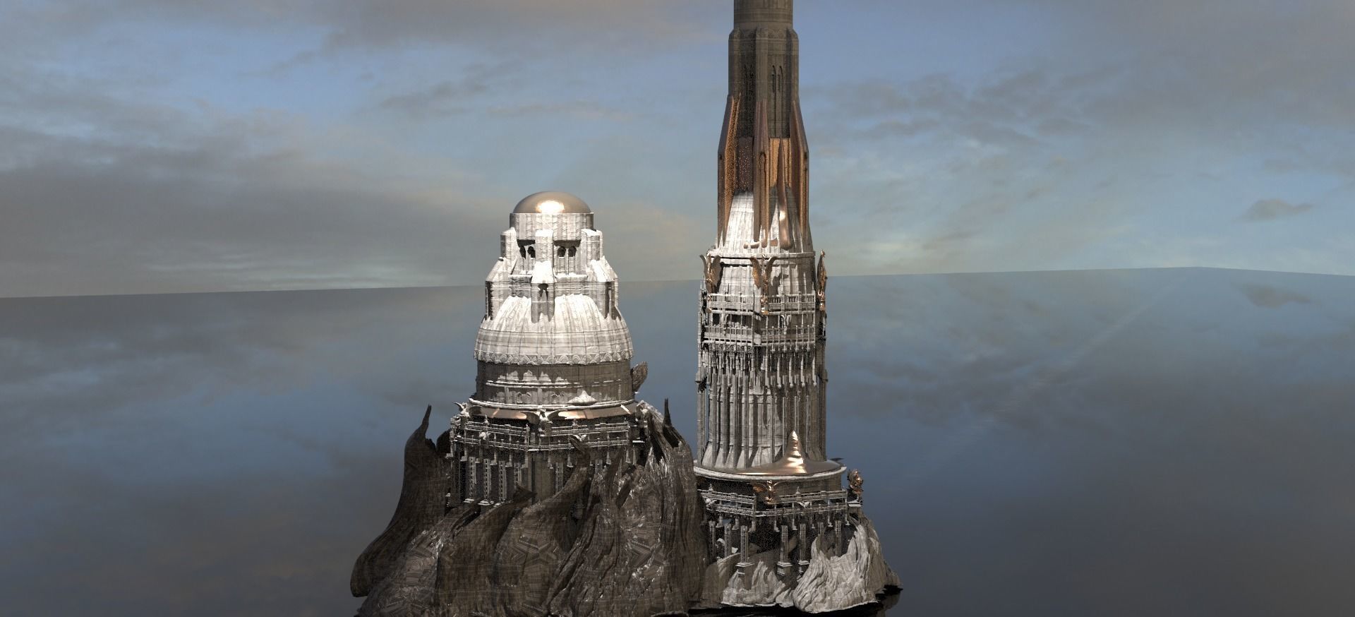 Basra Towers 3D model | CGTrader