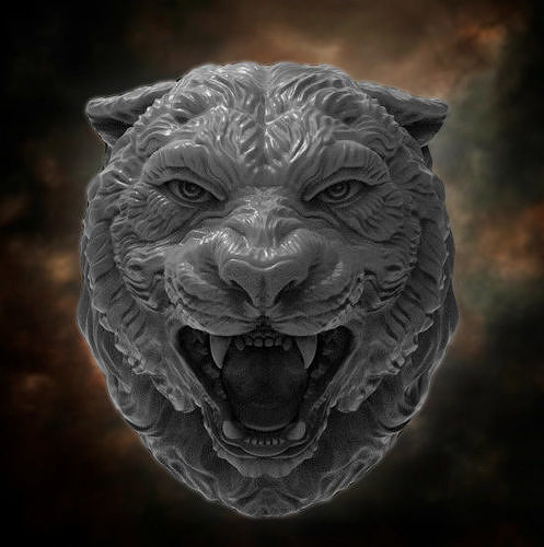 Head panther 3d model for 3d printing 3D print model 3D print 3D model ...