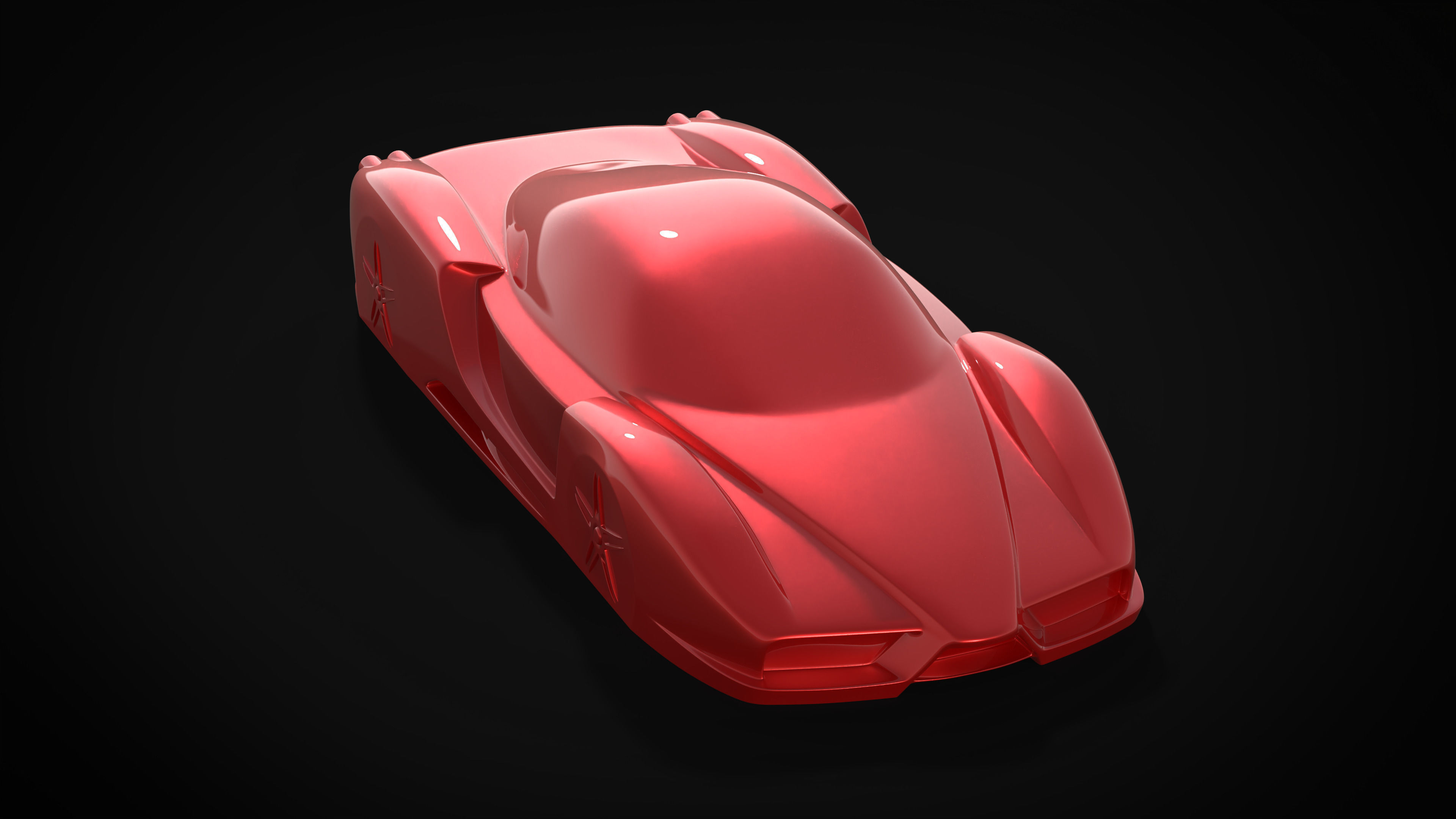 Ferrari Enzo Speedform Supercar Automotive Art 3D model | CGTrader