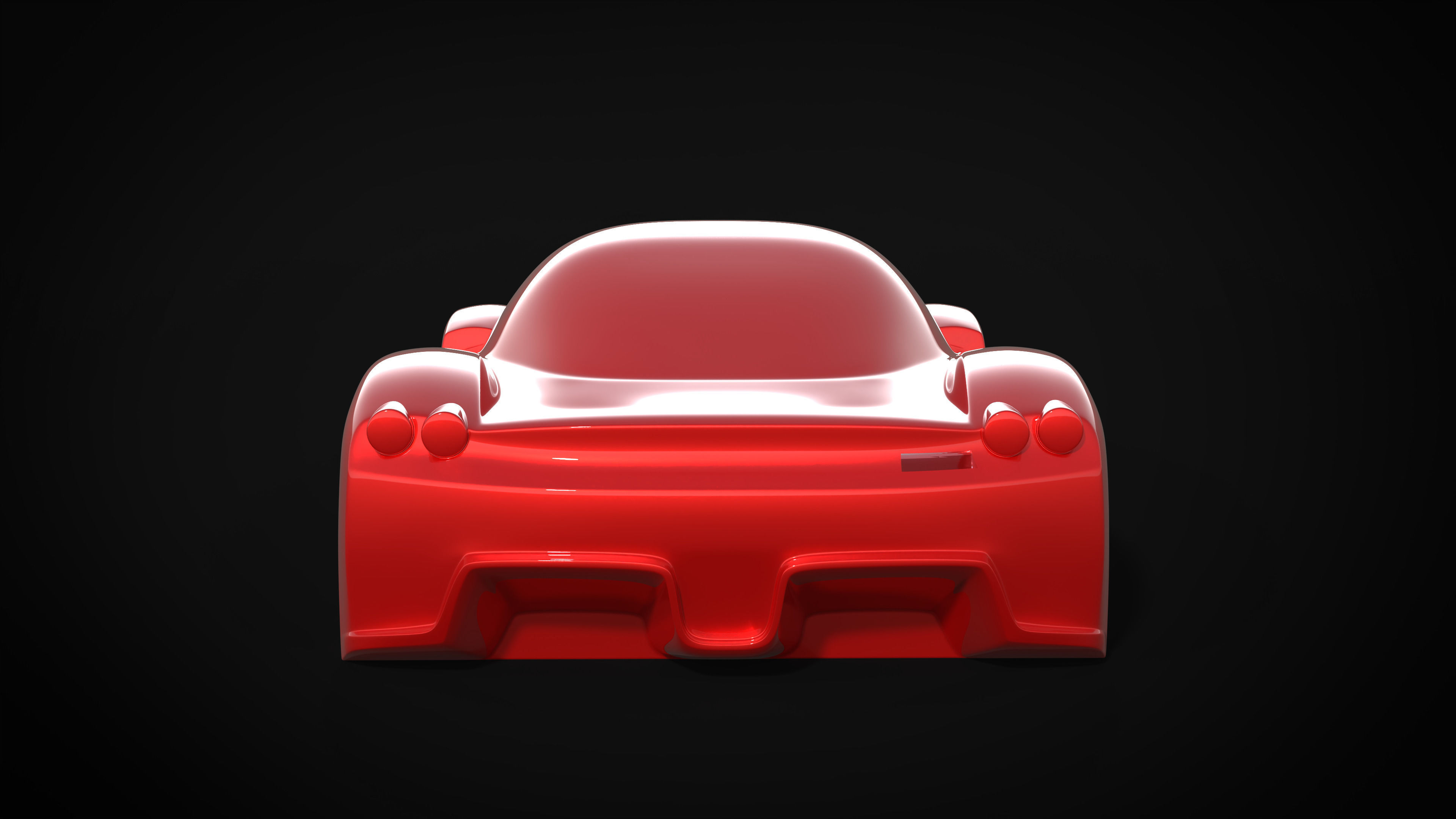 Ferrari Enzo Speedform Supercar Automotive Art 3D model | CGTrader