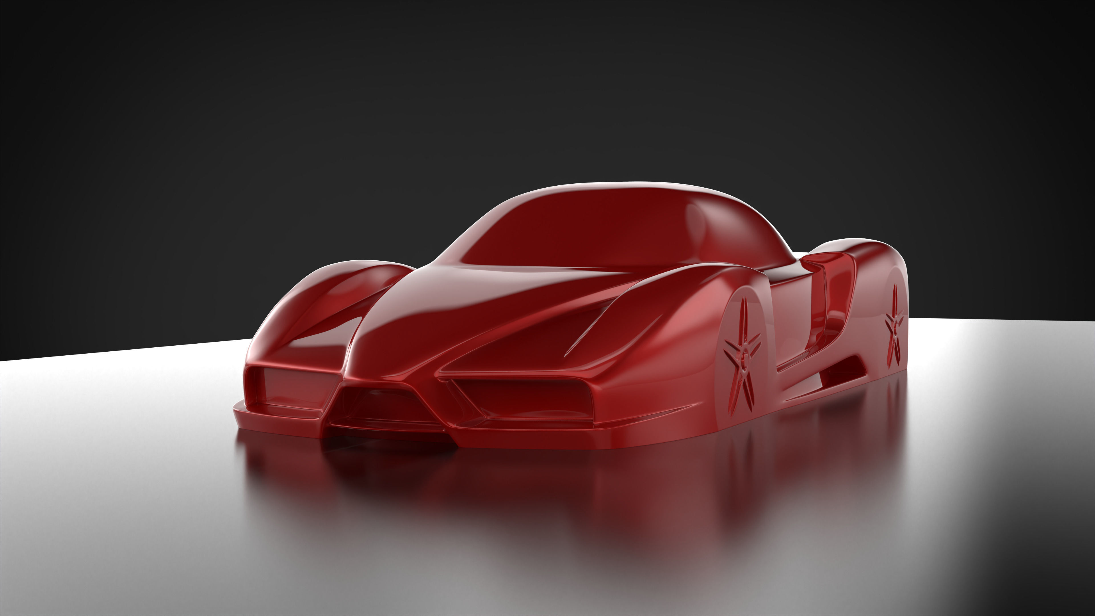 Ferrari Enzo Speedform Supercar Automotive Art 3D model | CGTrader