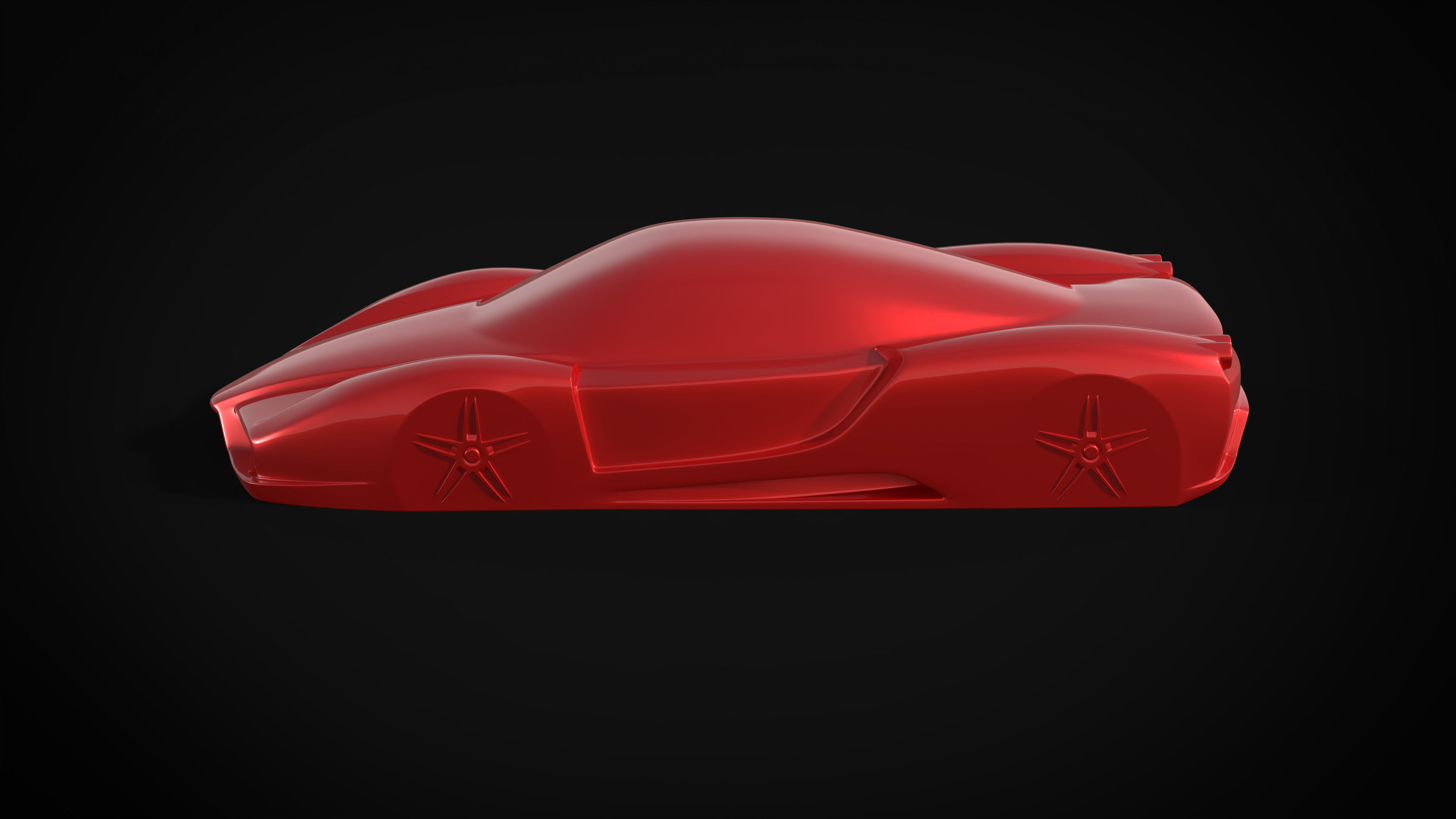 Ferrari Enzo Speedform Supercar Automotive Art 3D model | CGTrader