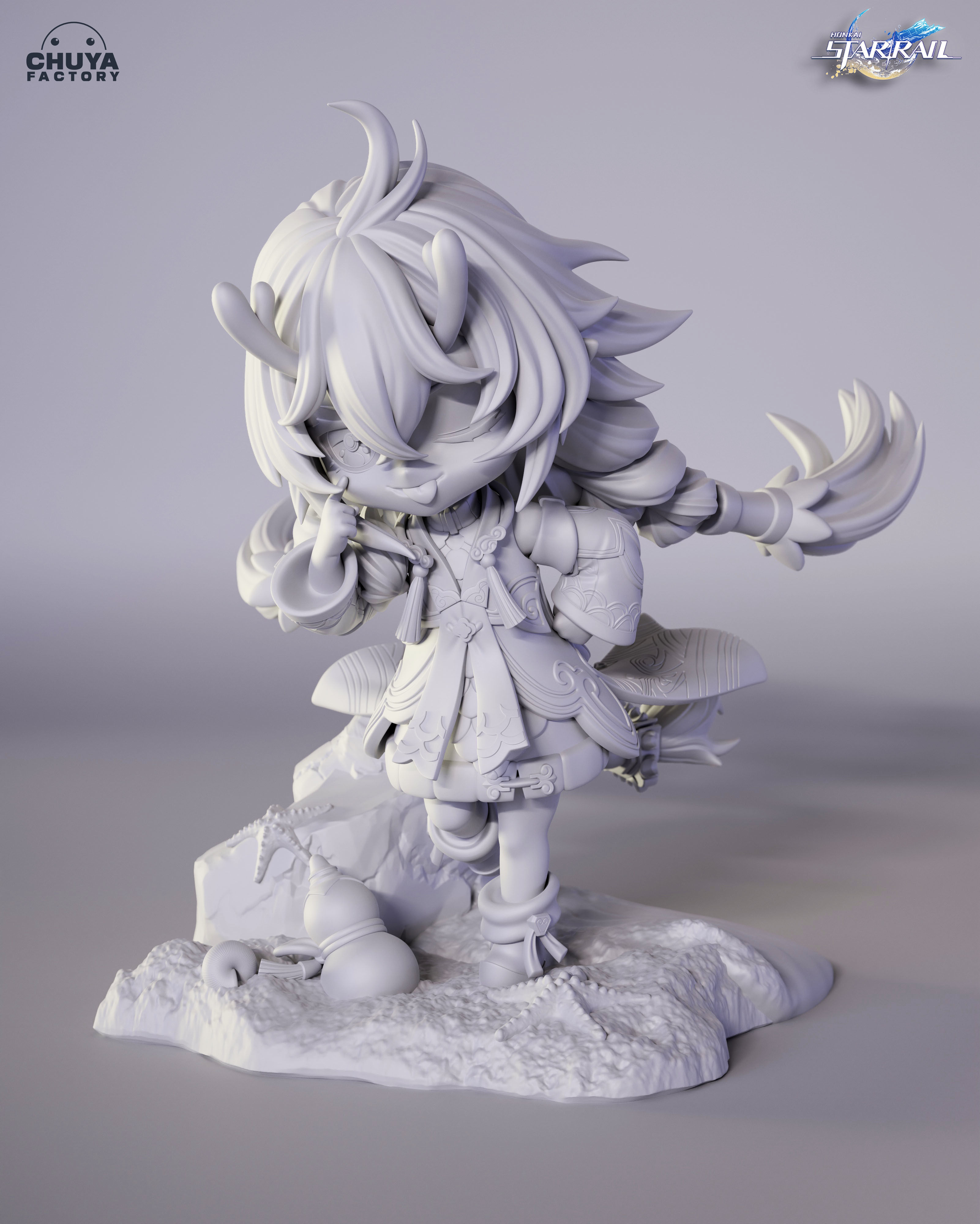 Bailu Chibi 3D model 3D printable | CGTrader