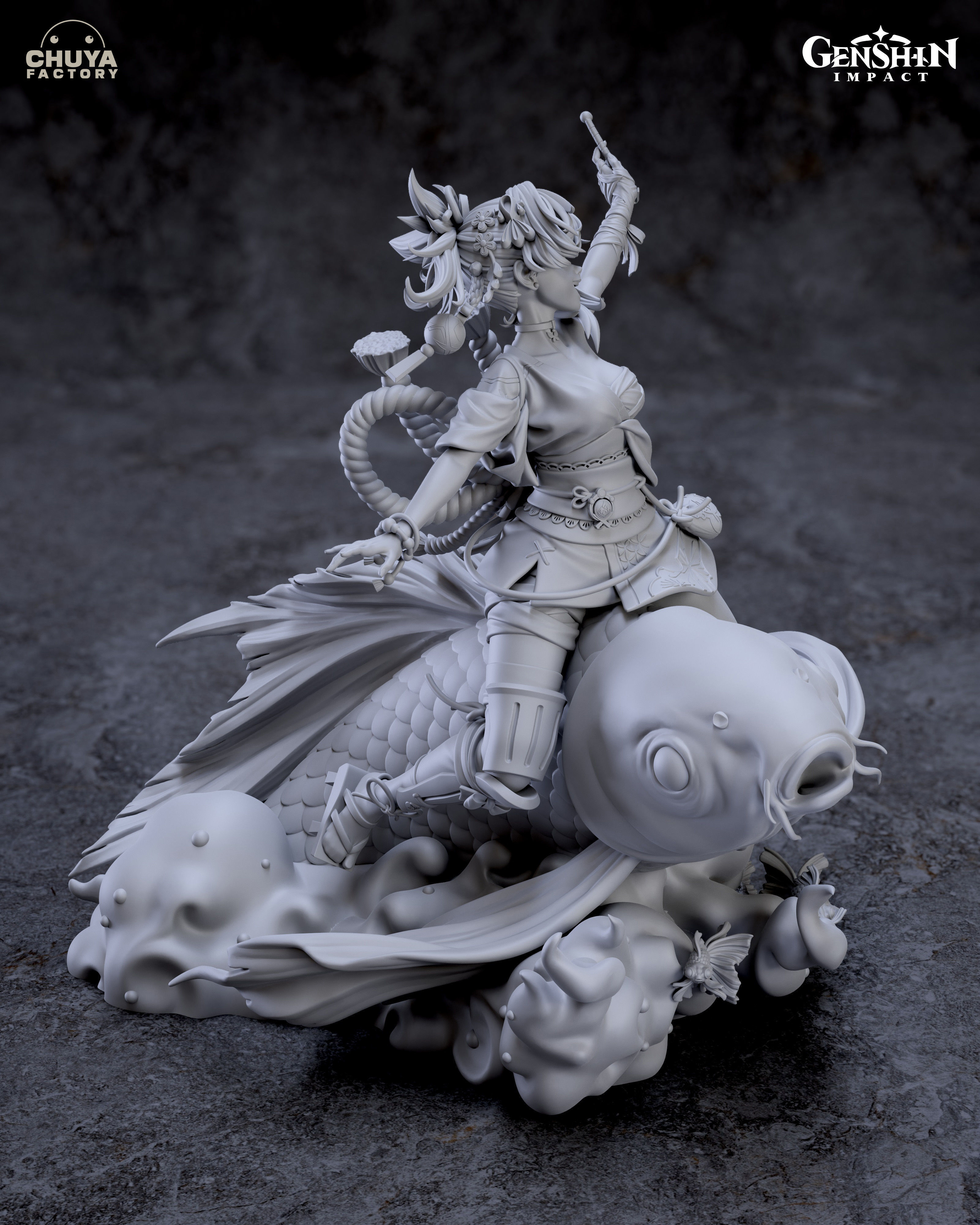 Yoimiya - Genshin Impact 3D model 3D printable | CGTrader