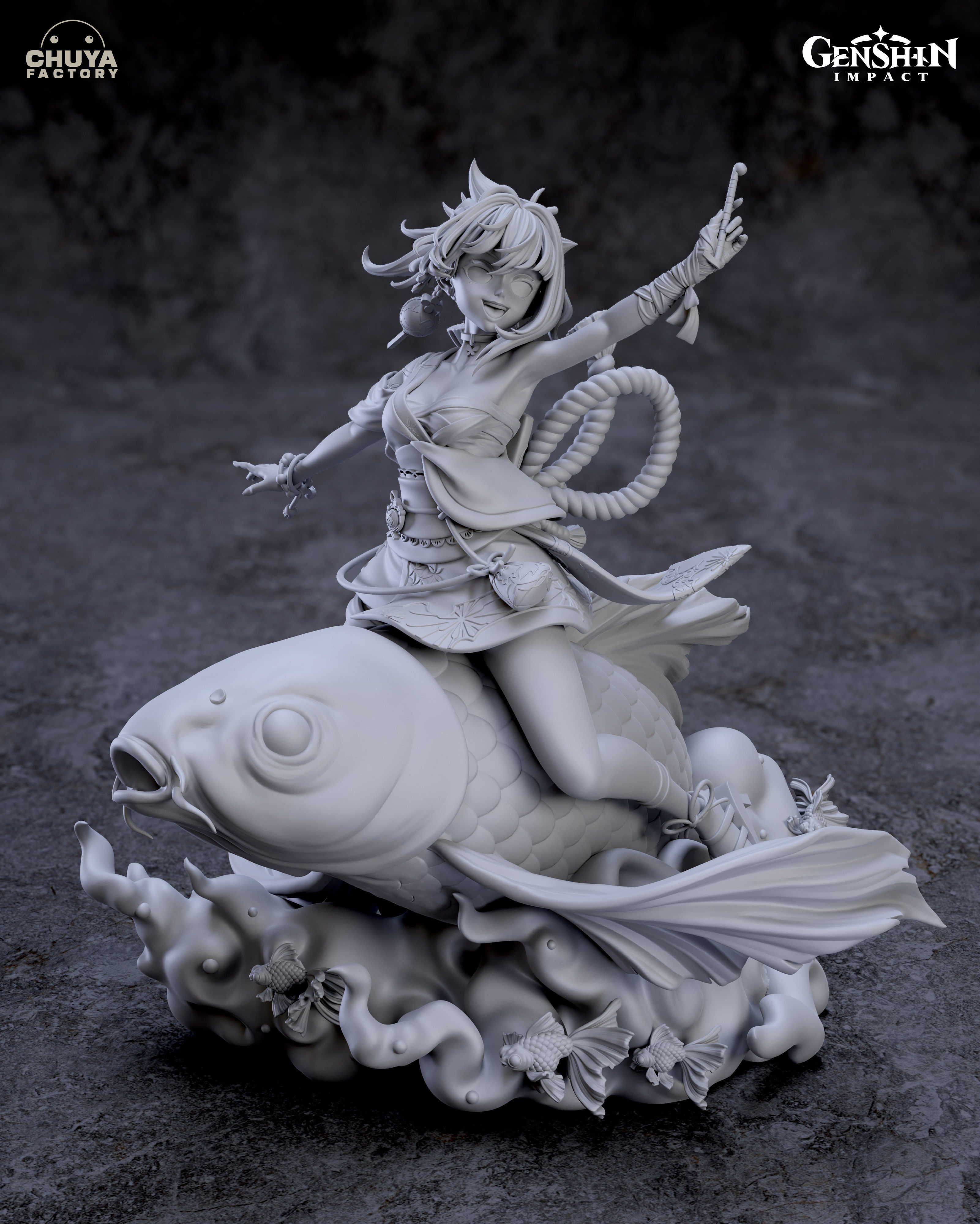 Yoimiya - Genshin Impact 3D model 3D printable | CGTrader