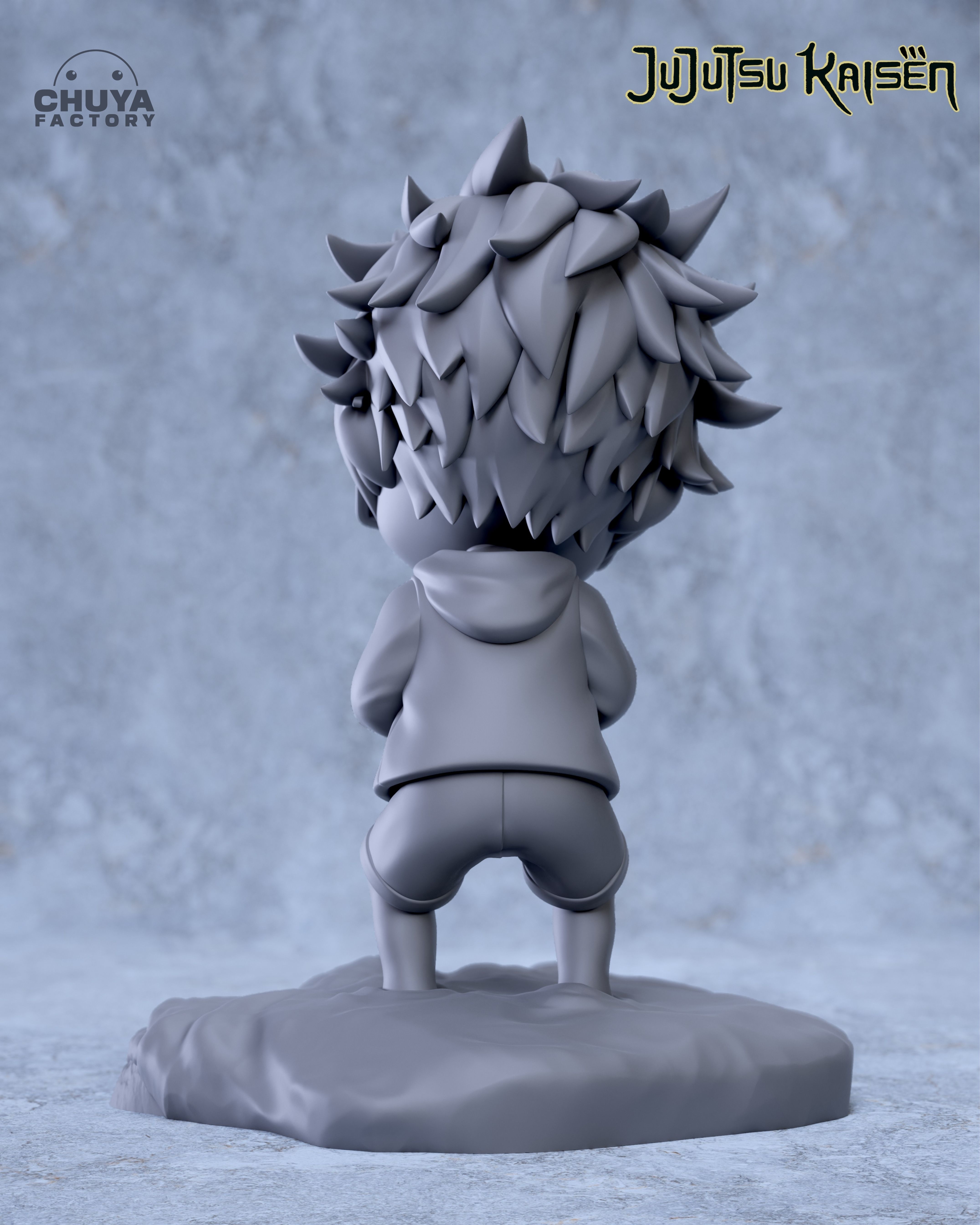 Gojo Chibi 3D model 3D printable | CGTrader