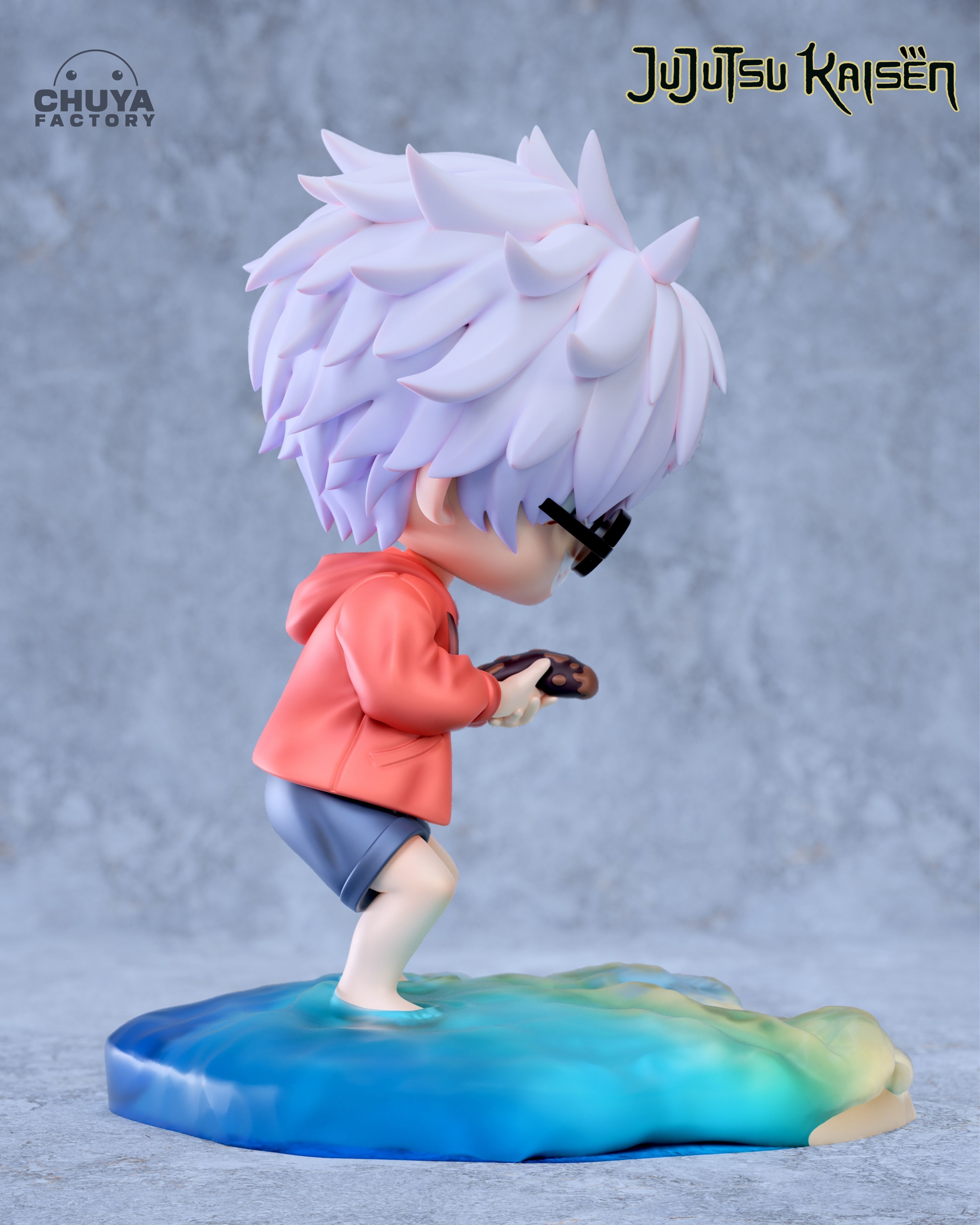Gojo Chibi 3D model 3D printable | CGTrader