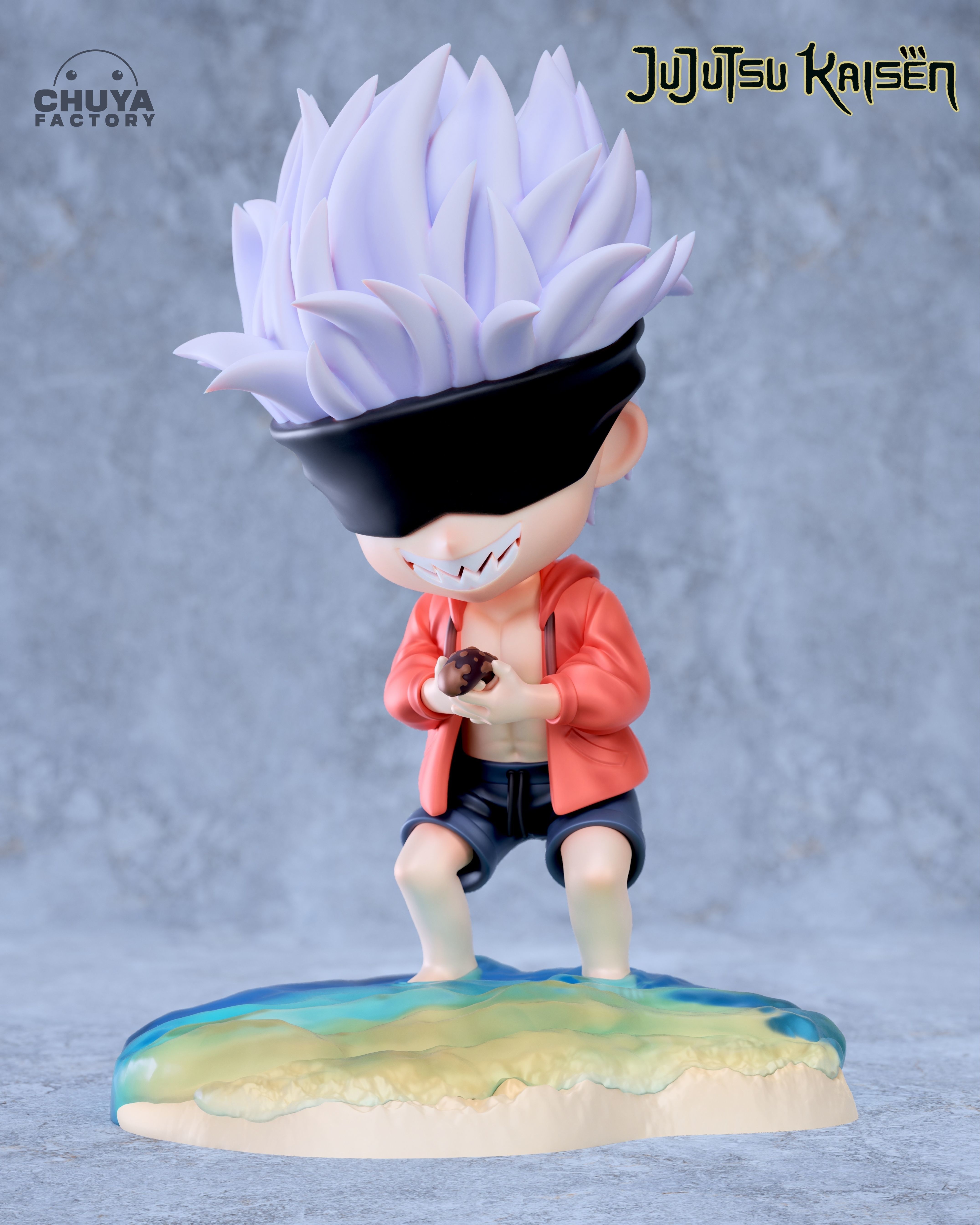 Gojo Chibi 3D model 3D printable | CGTrader