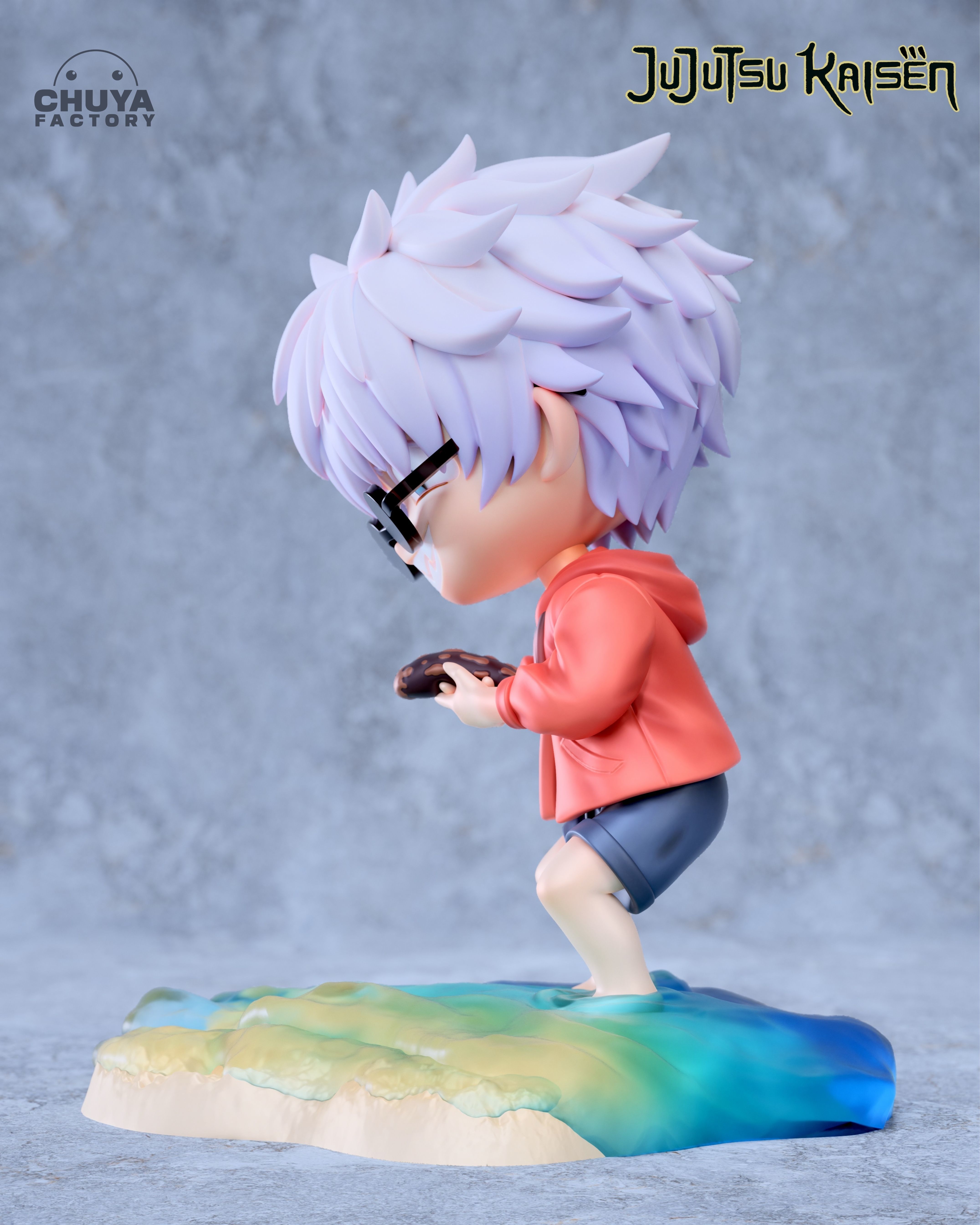 Gojo Chibi 3D model 3D printable | CGTrader