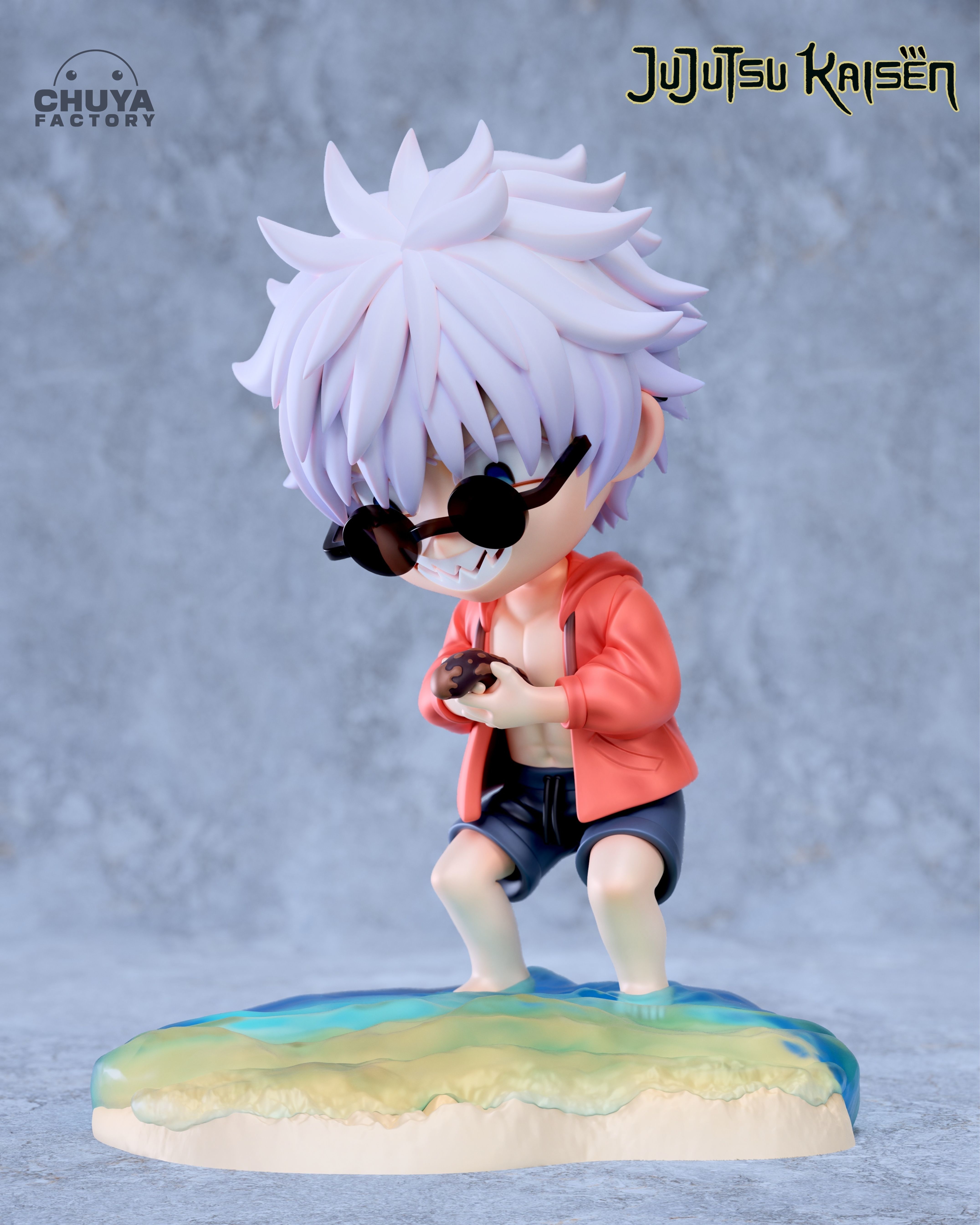 Gojo Chibi 3D model 3D printable | CGTrader
