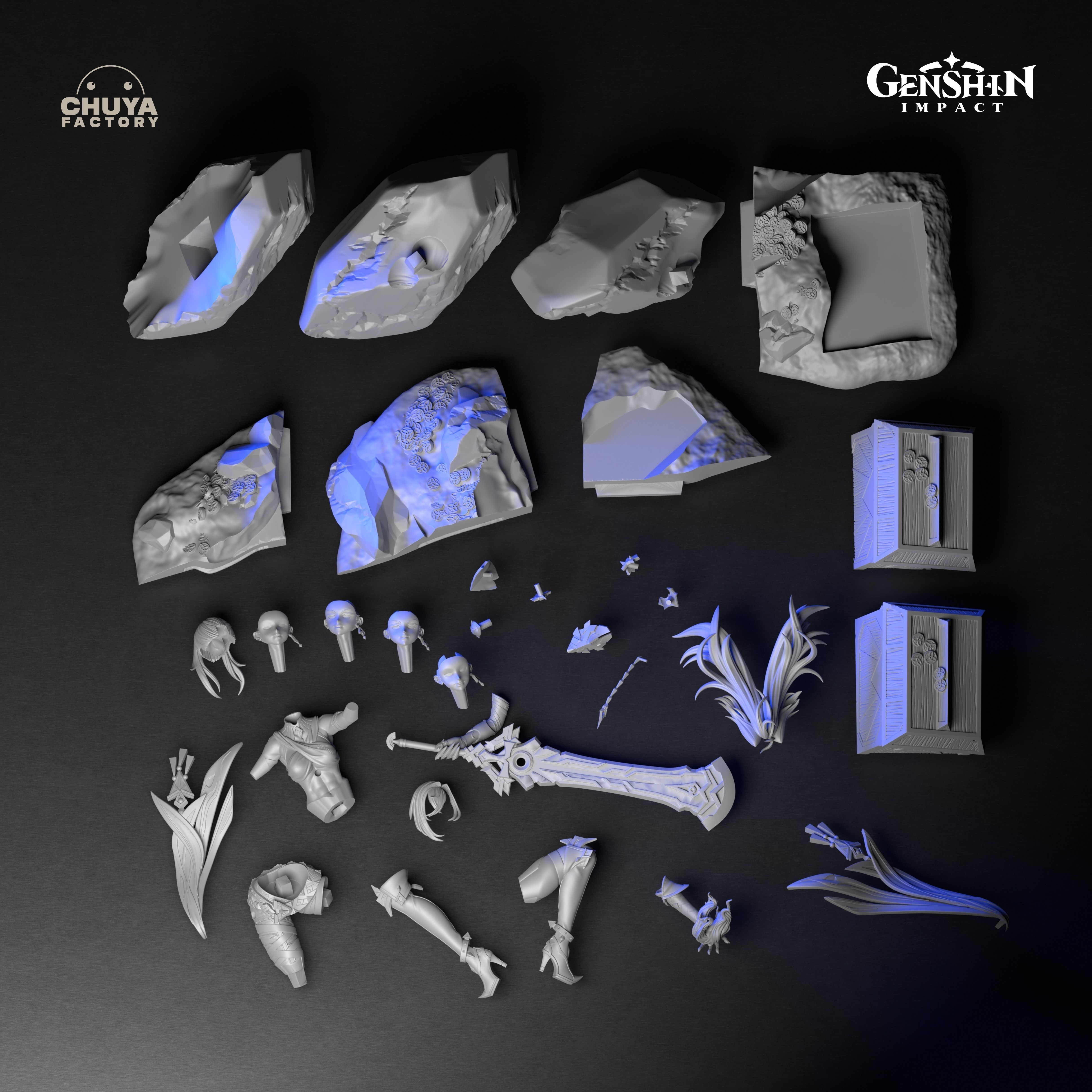 Dehya - Genshin Impact 3D model 3D printable | CGTrader