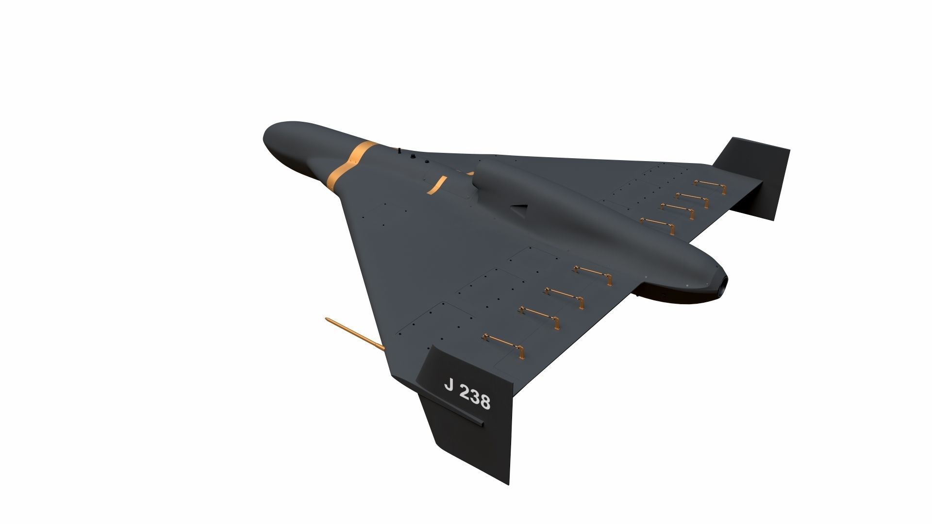 Shahed-238 UAV 3D model | CGTrader